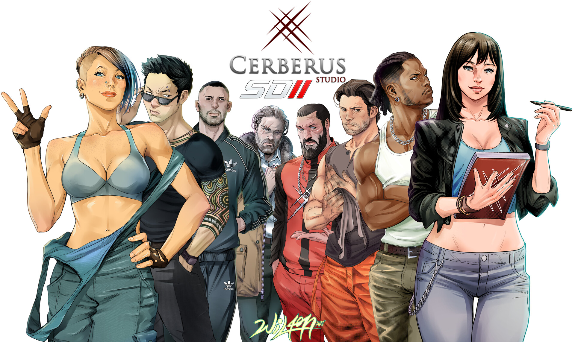 ArtStation - Character designer for SDII by Cerberus Studios