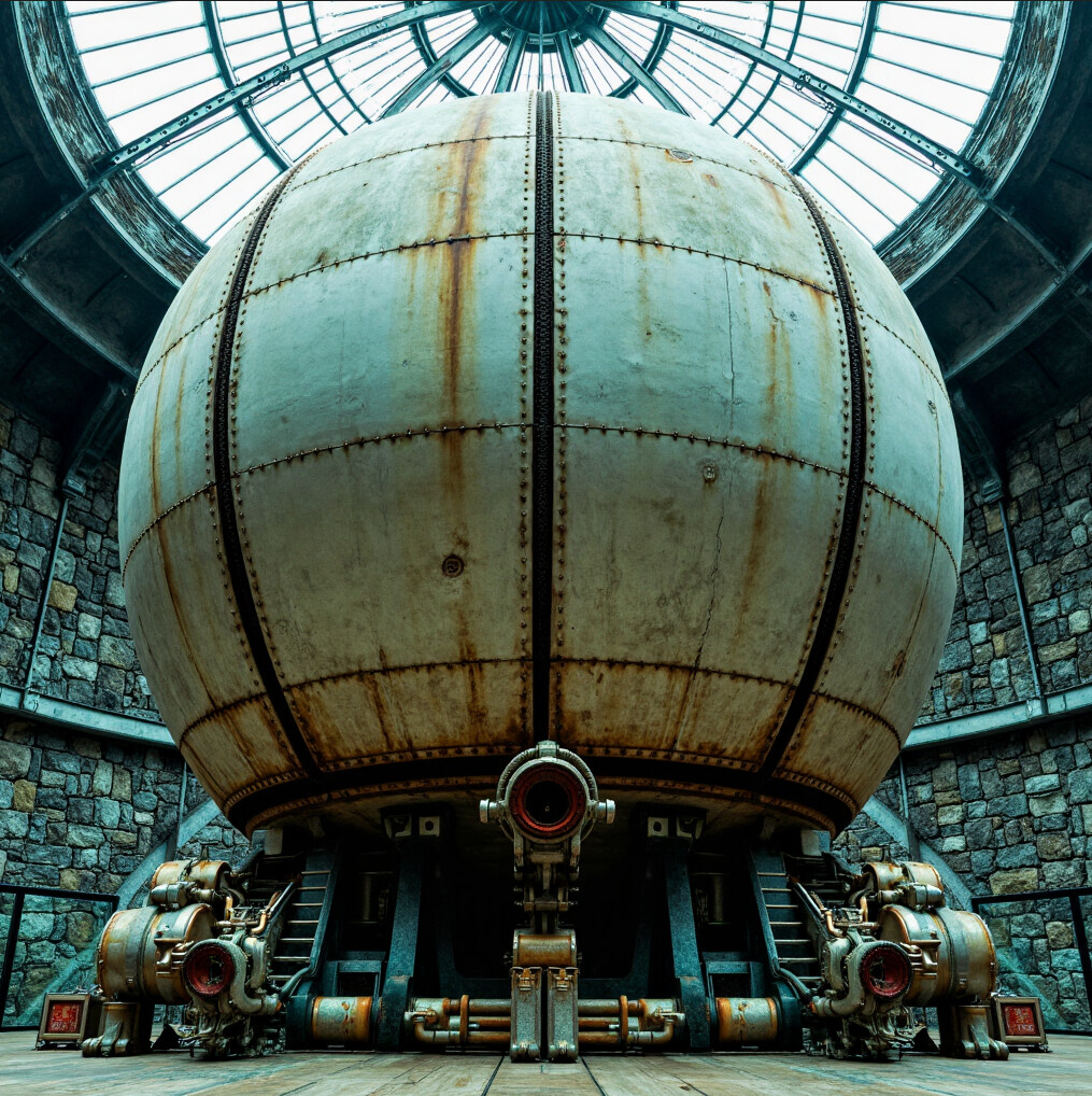 ArtStation - Deserted observatory