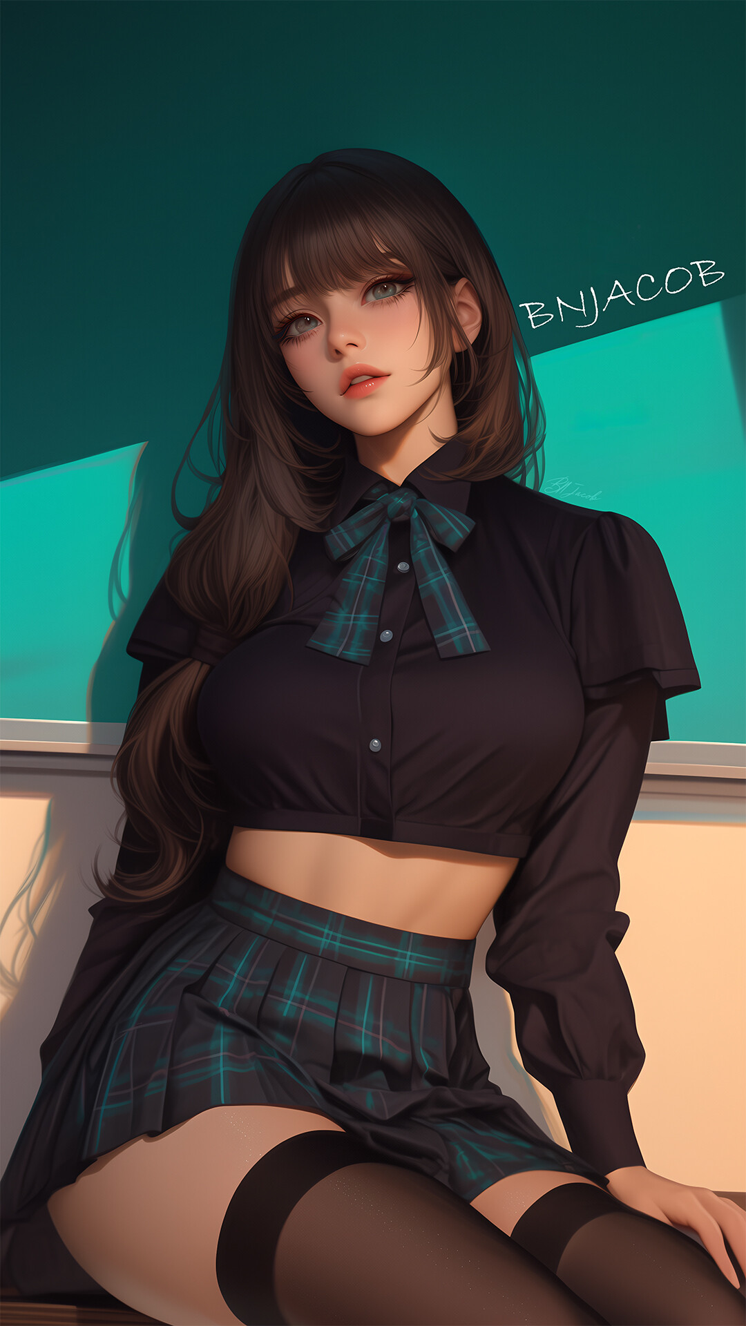 ArtStation - School Uniform