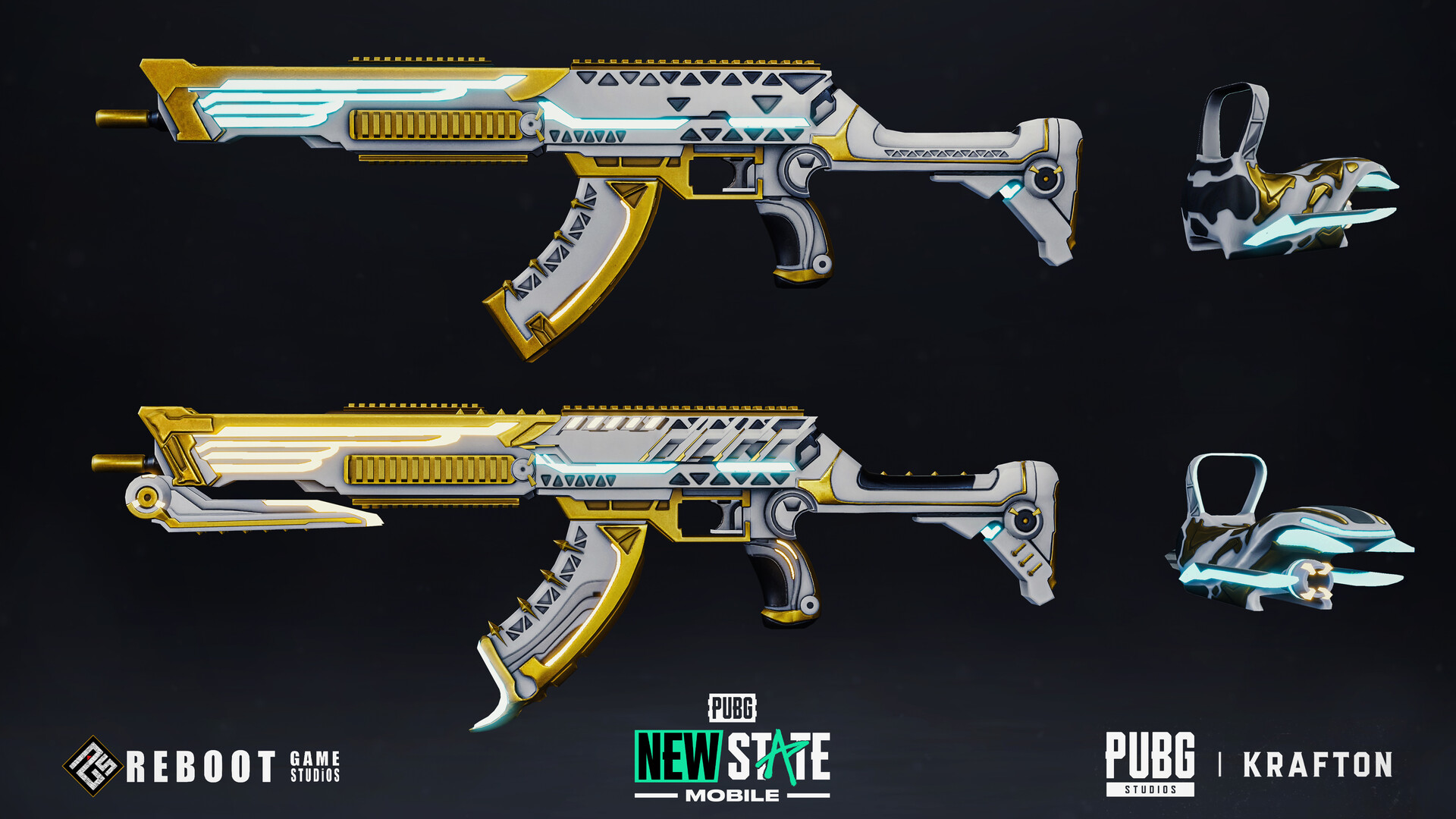 Reboot Game Studio - PUBG New State: Weapons-Set