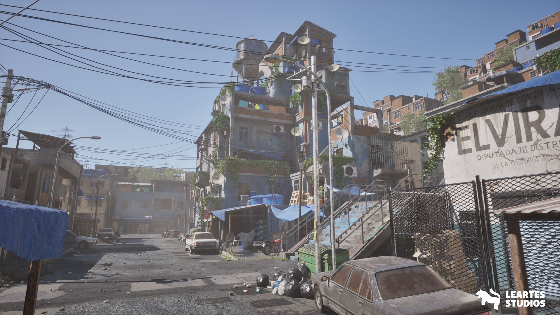 Leartes Studios - South American Slums - Favela Environment
