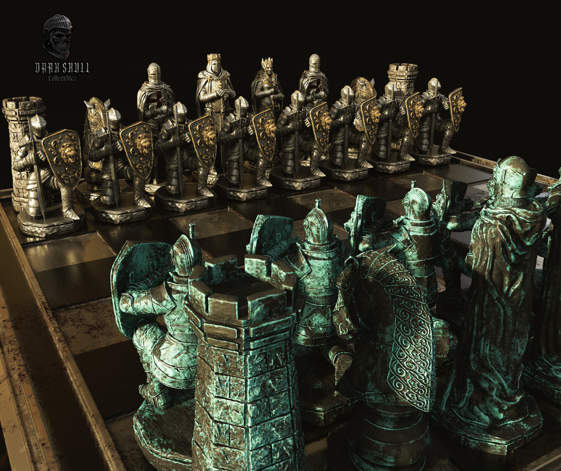 ArtStation - MEDIEVAL CHESS