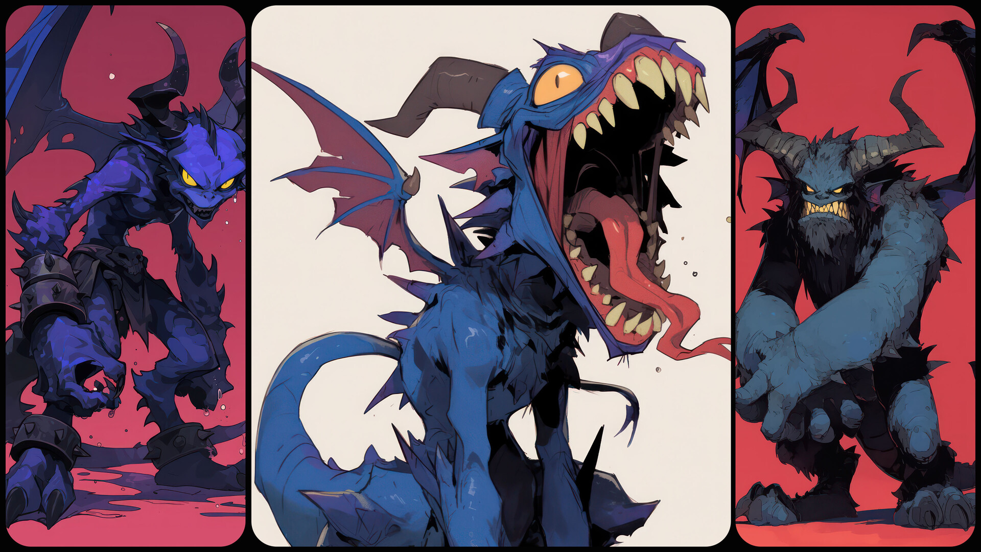 Ferial Studio - 🔹230 Dover Demon - Cartoon Character Reference Image ...