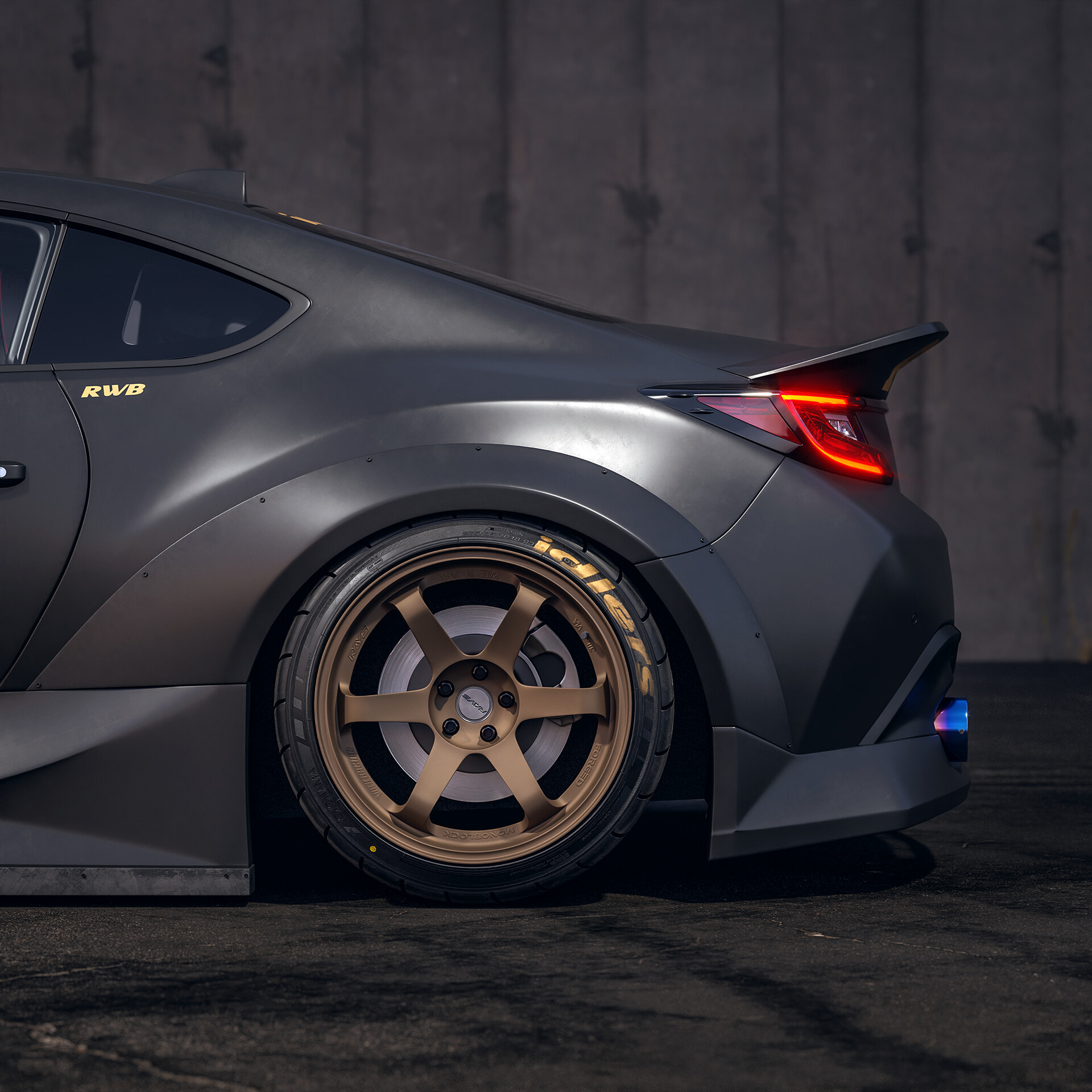 BRIAN KIM DESIGNS - AKIRA NAKAI RWB GR86 "ROUGH WORLD"