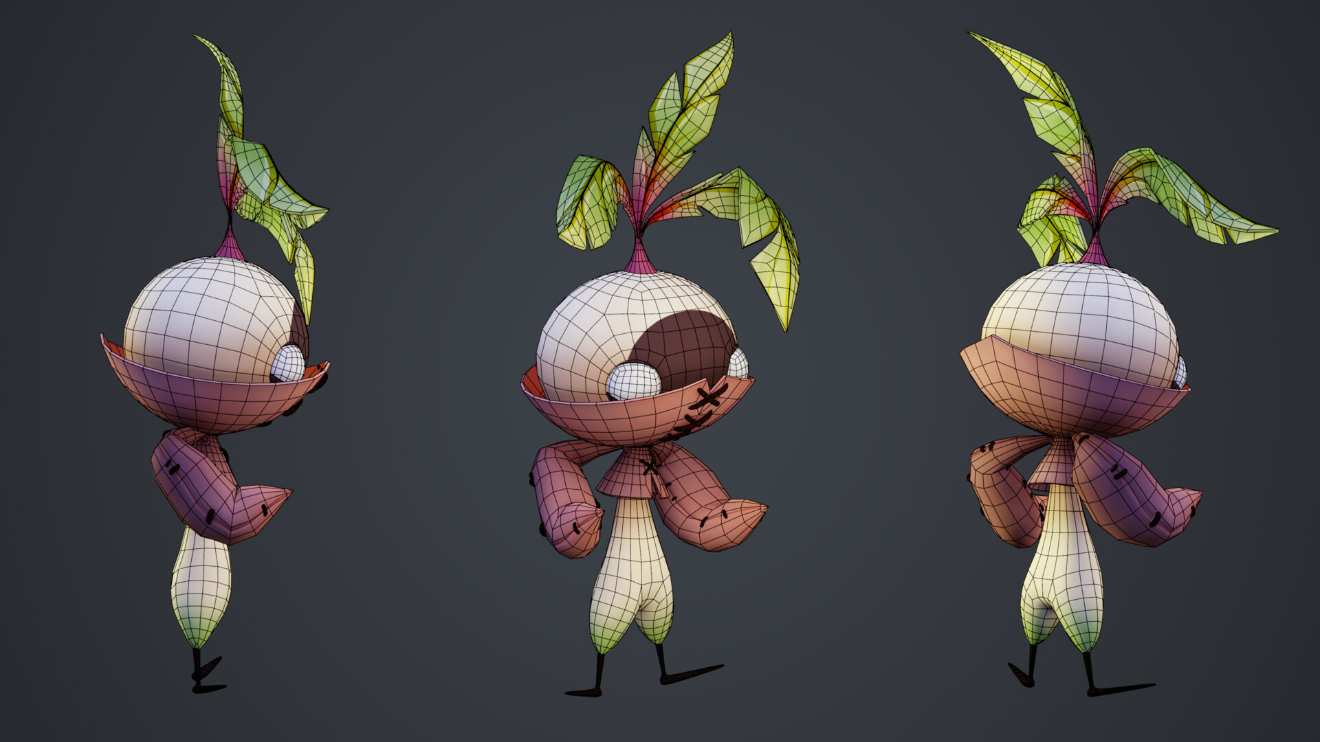 Ofir Osherov - Mandragora- Final Fantasy XIV - fanart