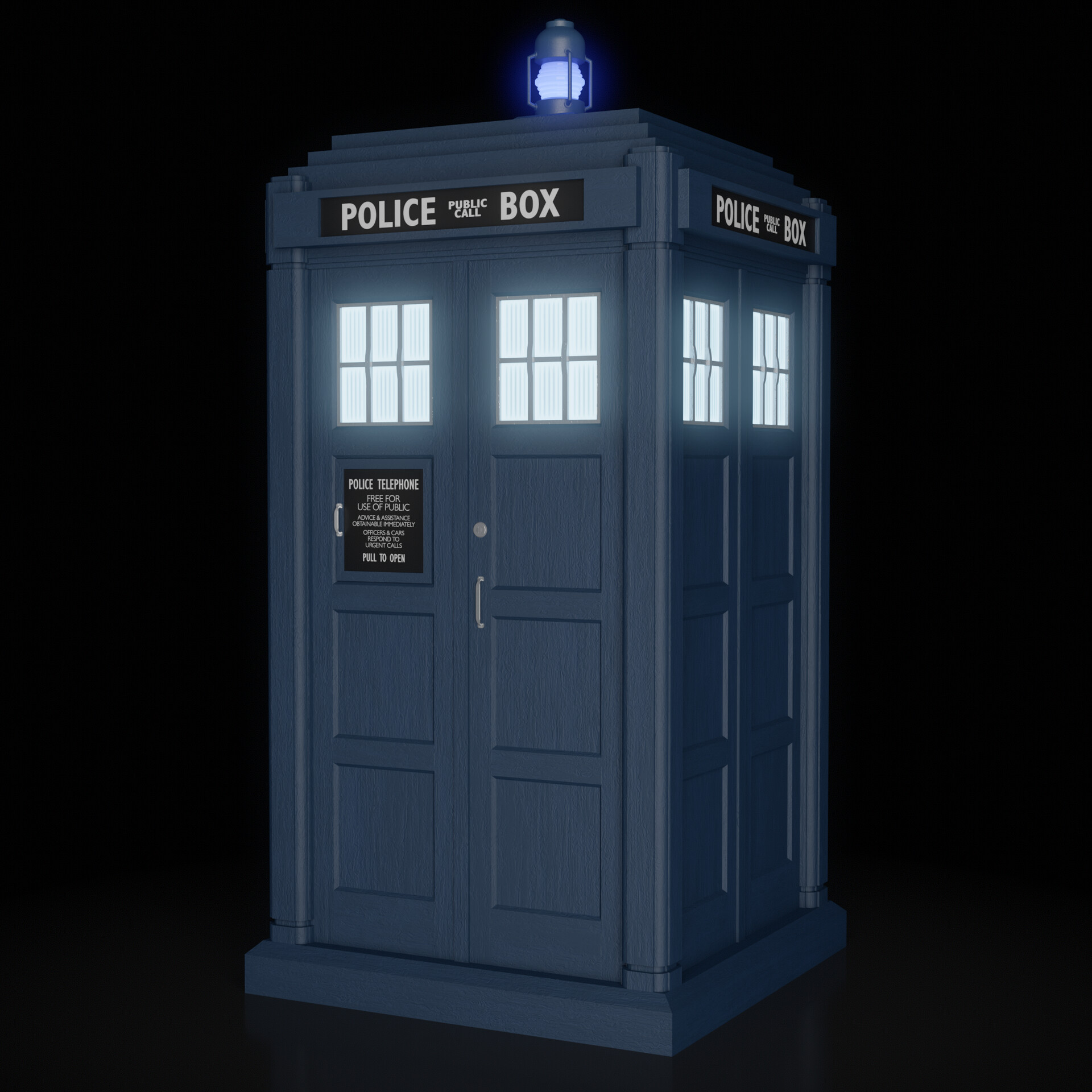 ArtStation - Tardis Exterior (2023-Present)