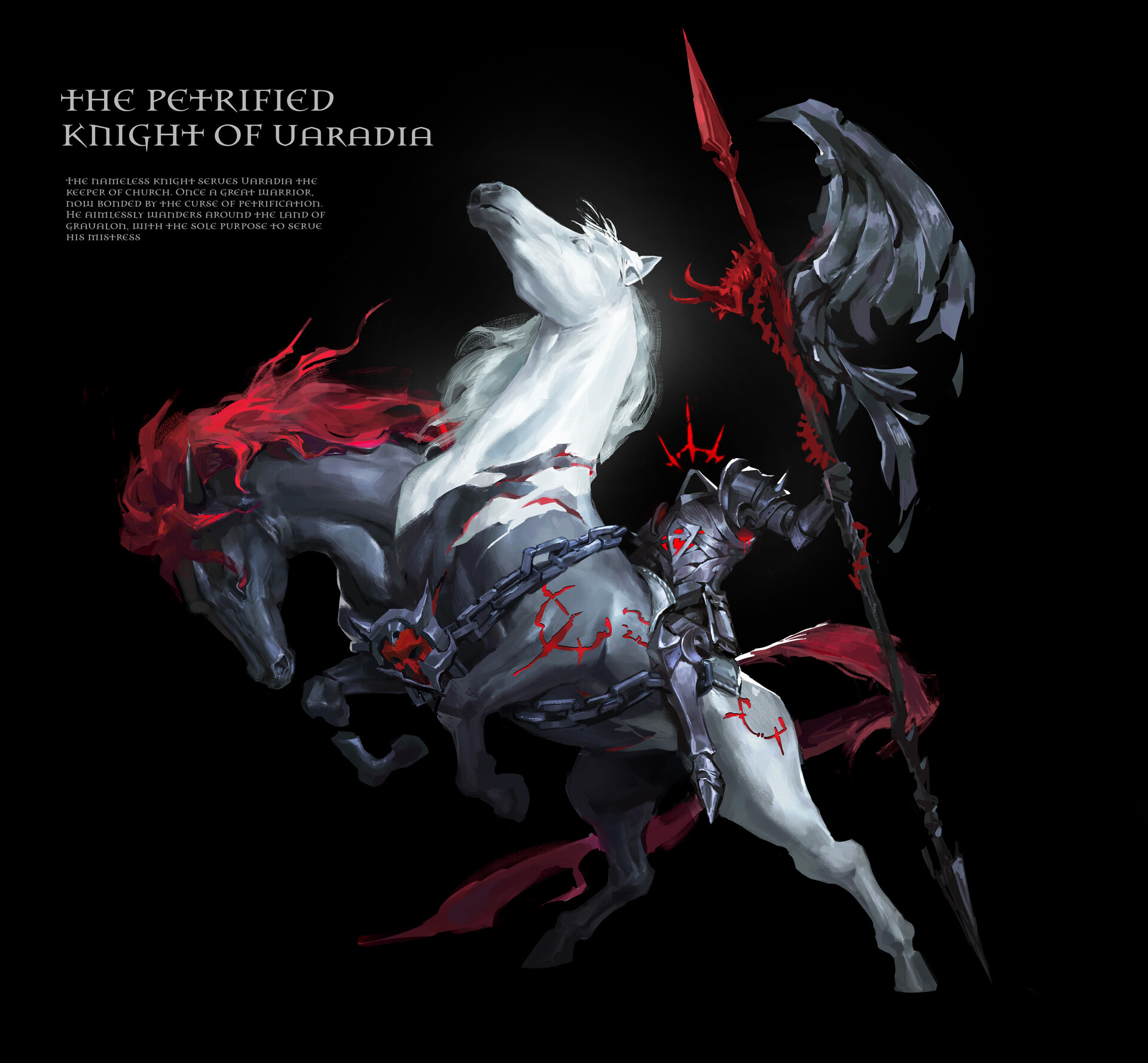 ArtStation - Petrified knight