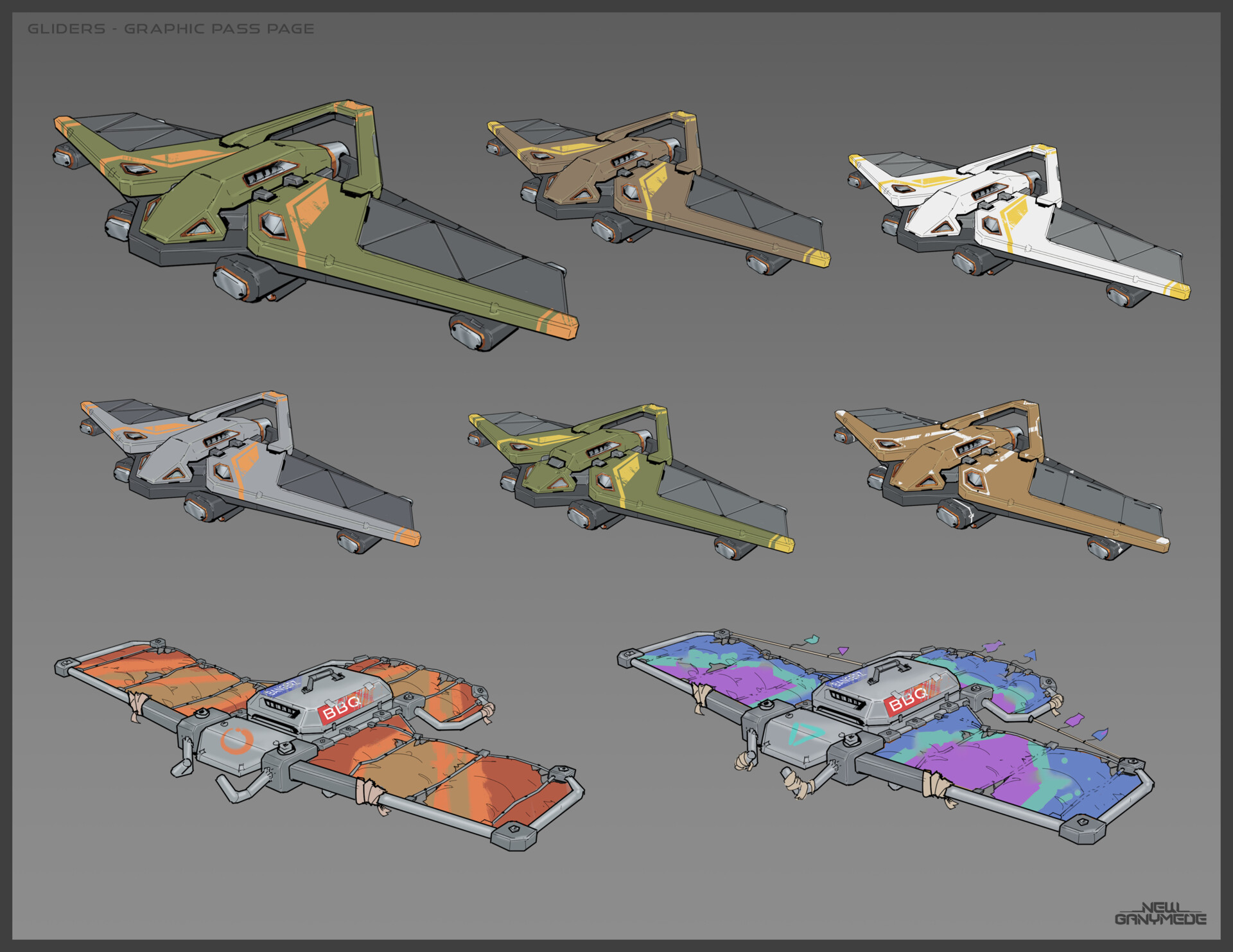 Niwa Jongkind - Gliders - New Ganymede