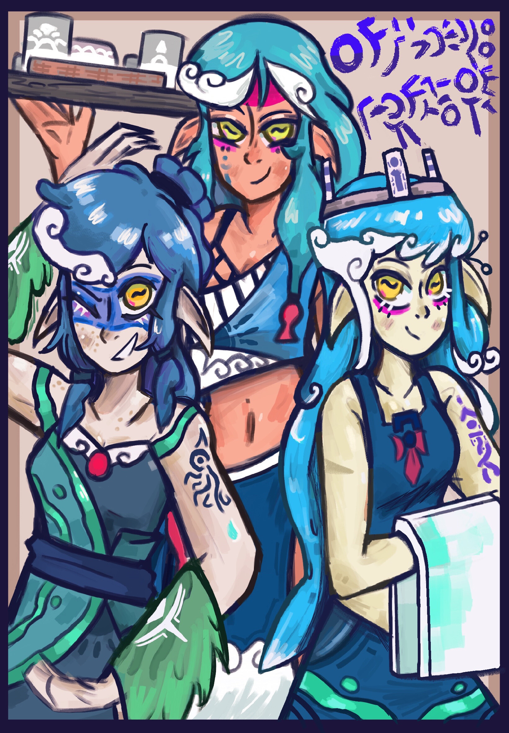 ArtStation - Elf syndrome HELP ME BPP AAAAAAAAAAA