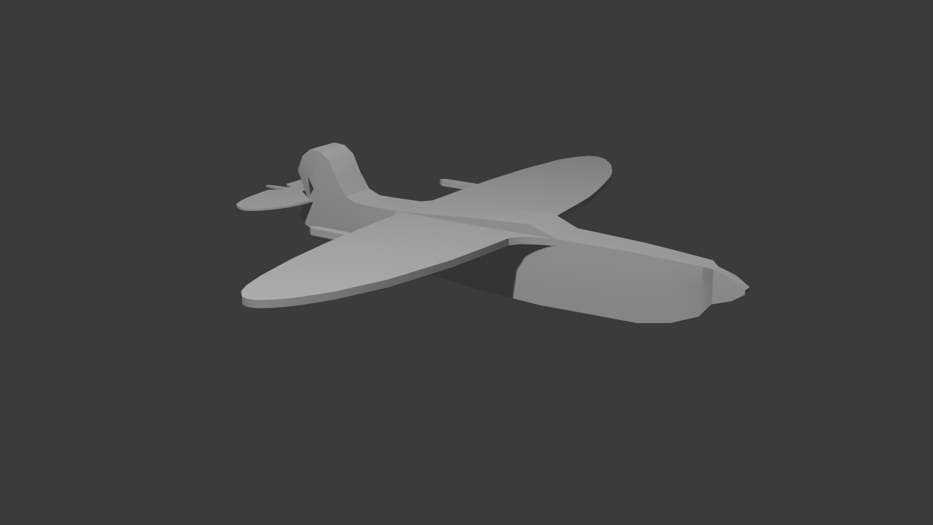 ArtStation - basic airplane