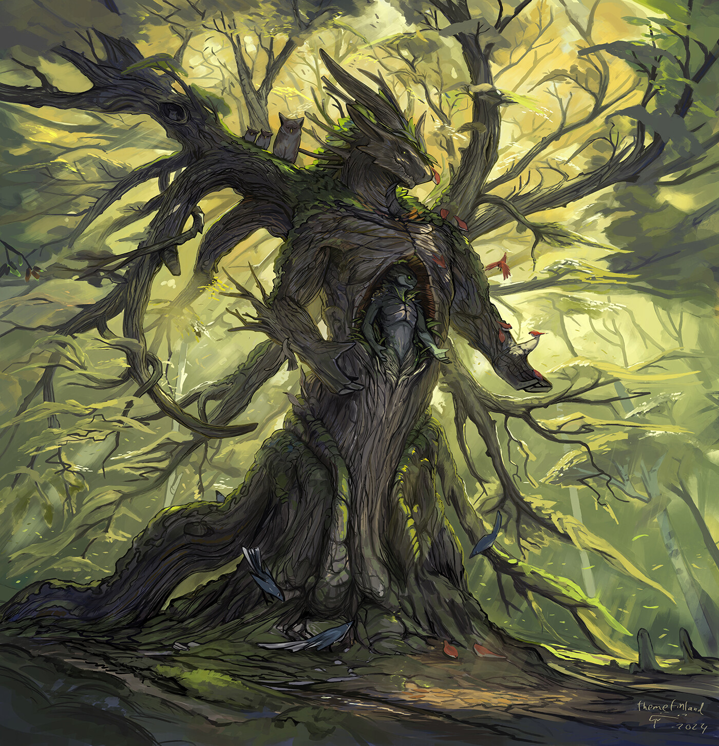 ArtStation - Grove tender [commission]