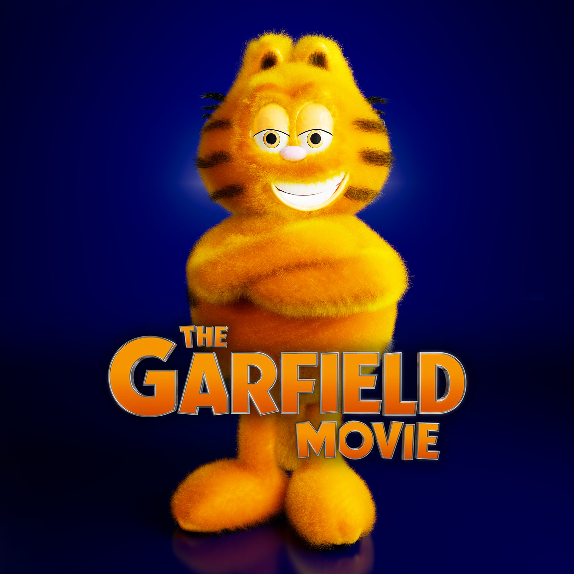 ArtStation - 3D Garfield Movie Poster