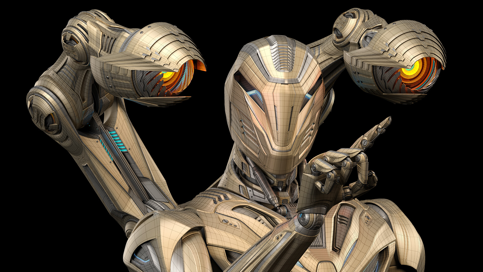 Mykola Holyutyak - Robot Mech Destroyer