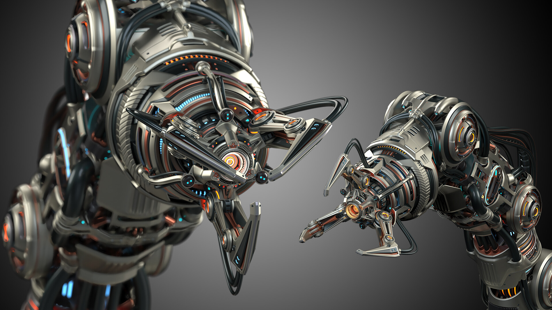 Mykola Holyutyak - Sci Fi Robot Arm Advanced