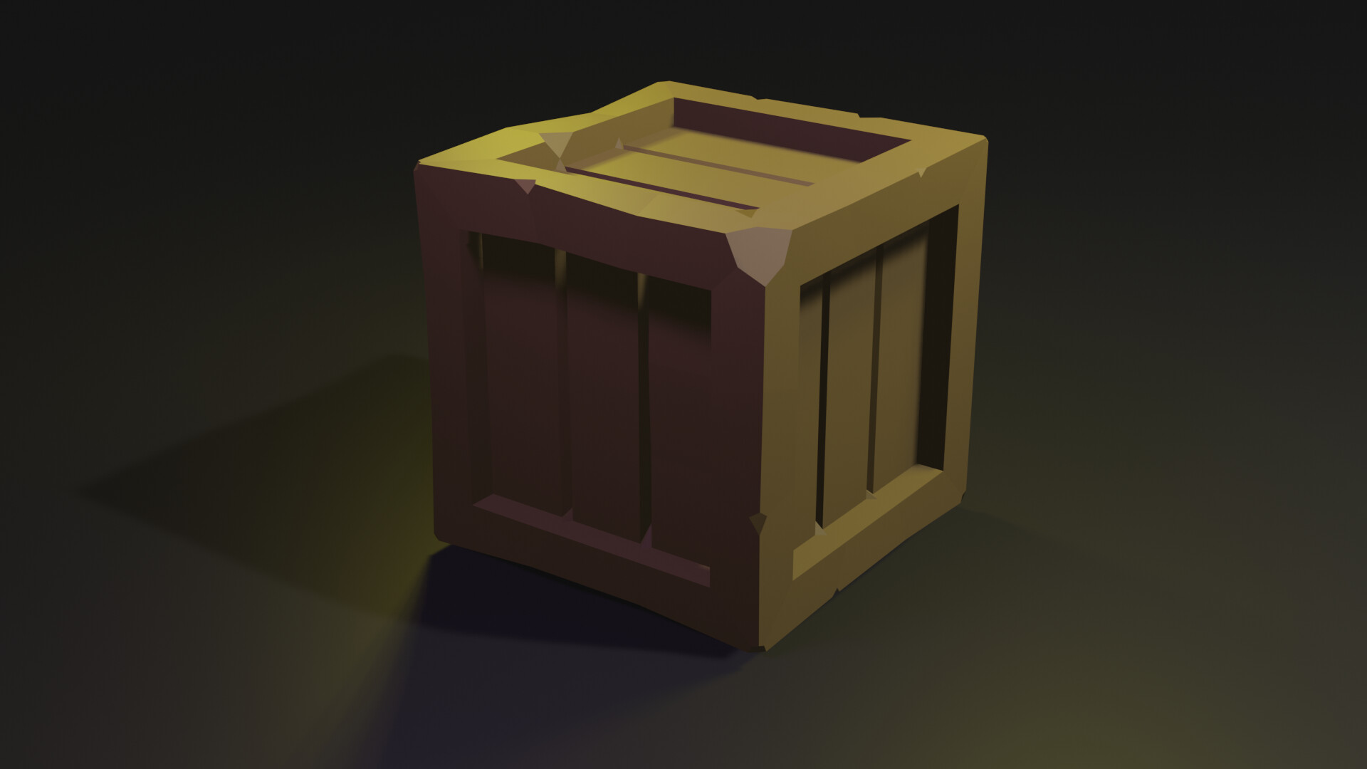ArtStation - 3D Crate