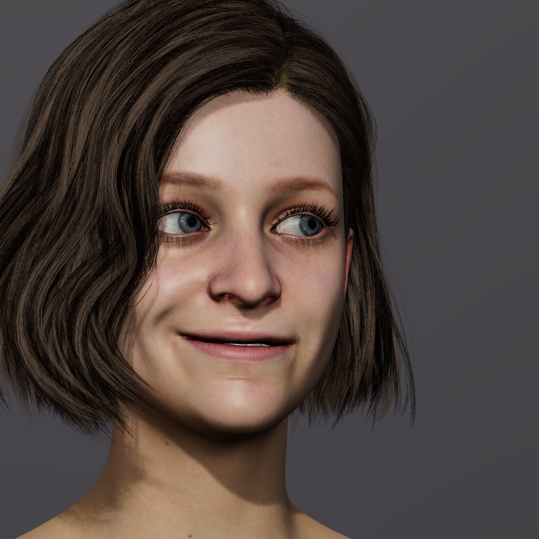 ArtStation - I spent two weeks exploring facial expressions for this character.