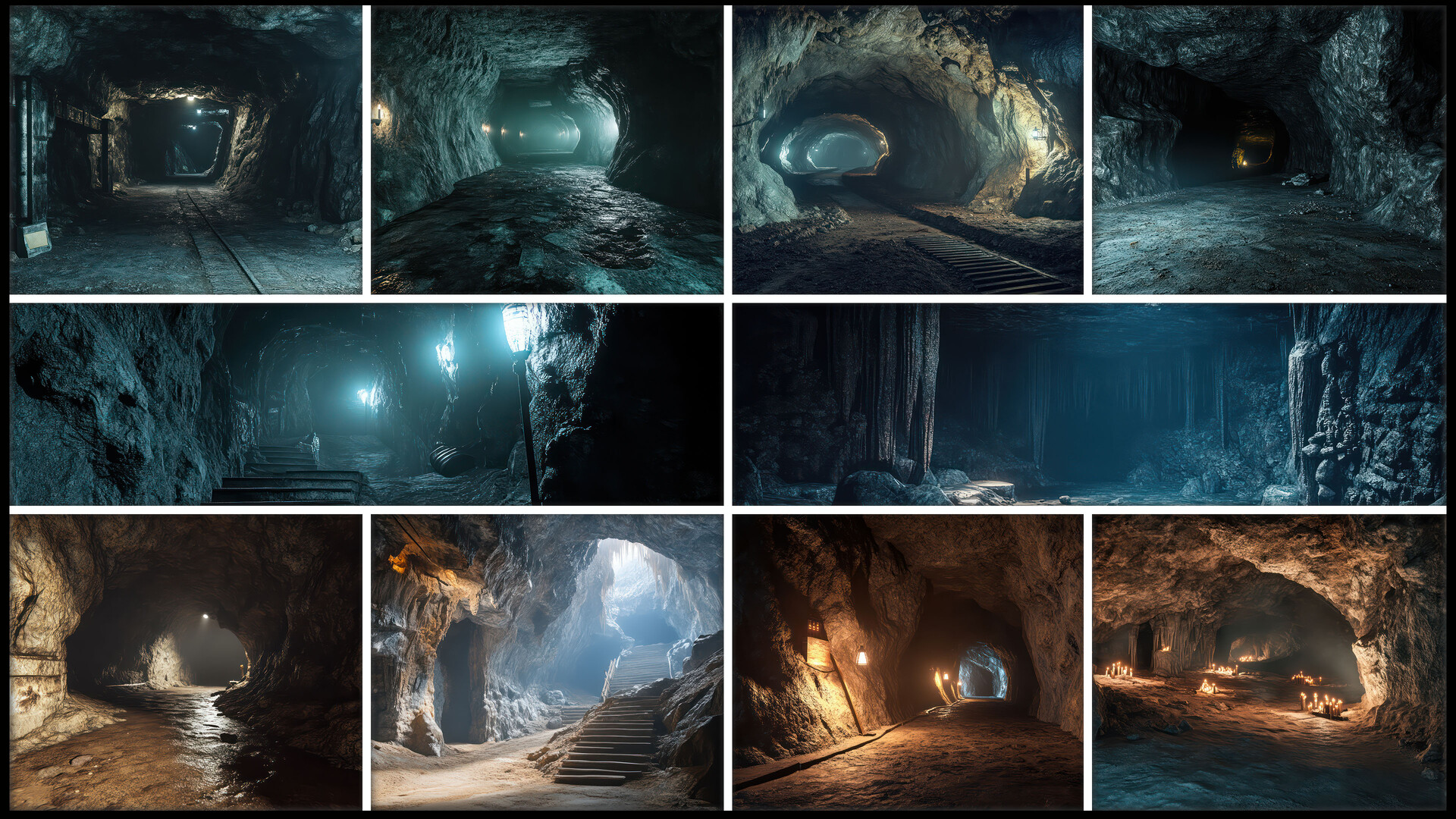 Ferial Concept - 🔹200 Subterranean Cavern - Environment Concept ...