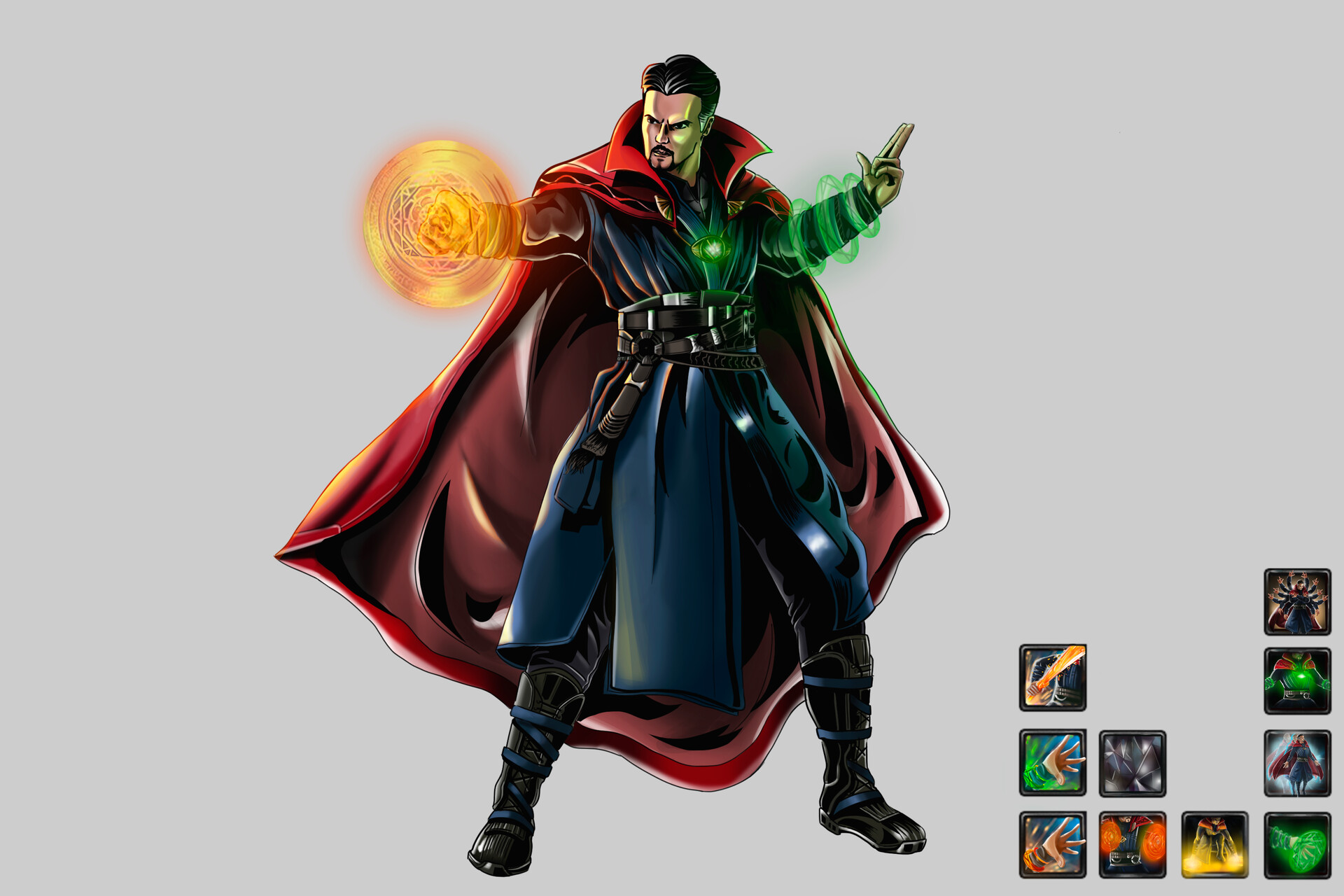 ArtStation - Dr Strange Spritesheet