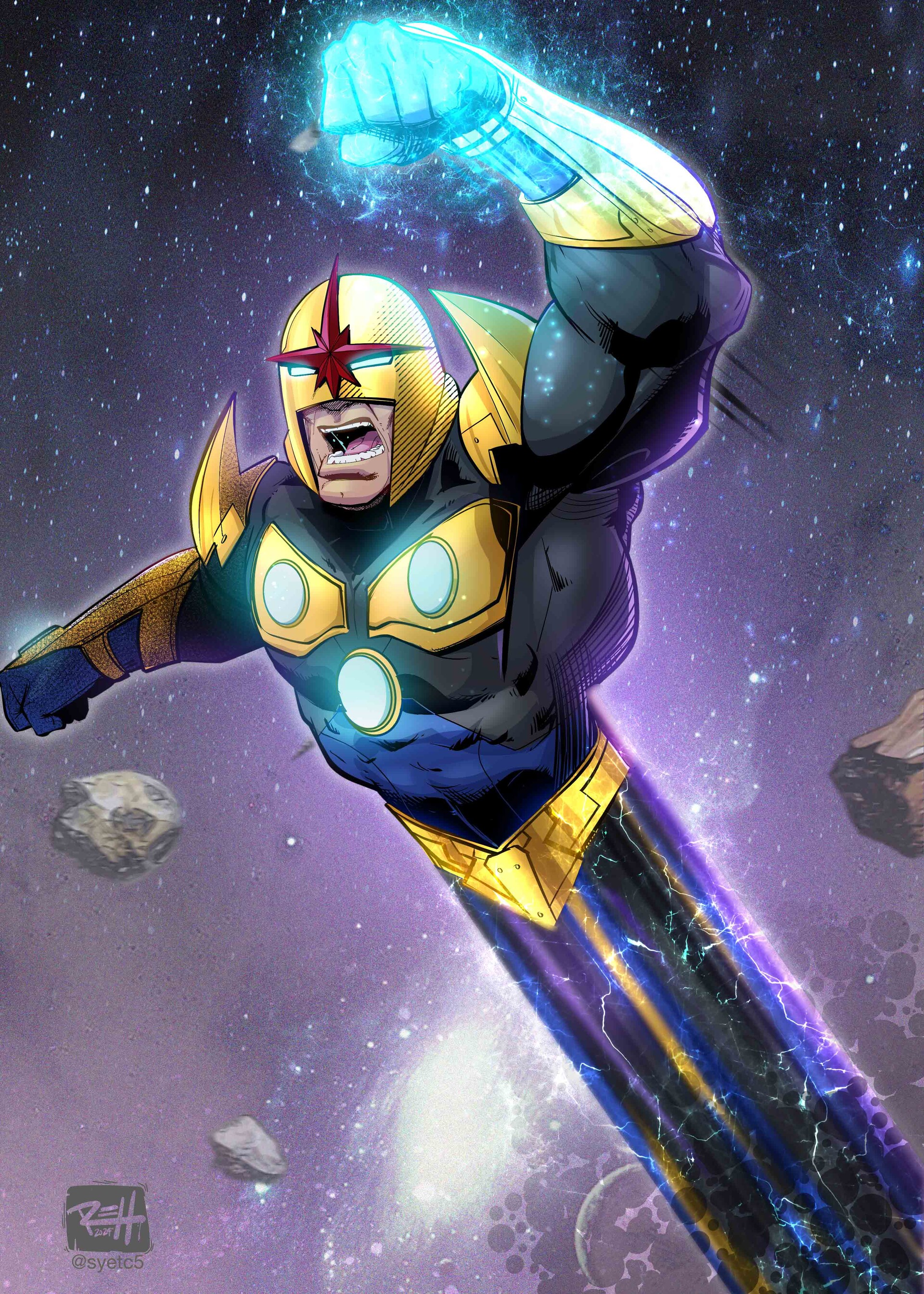 ArtStation - Nova - Richard Rider