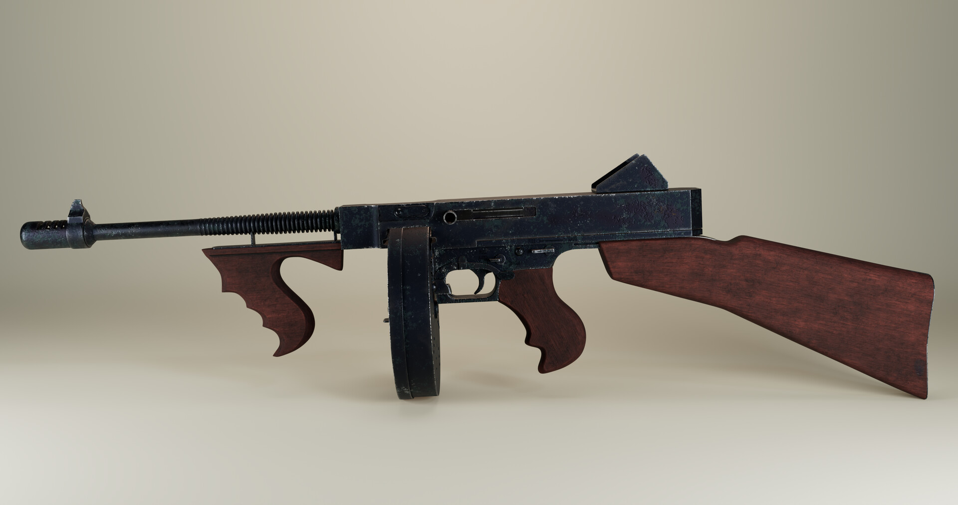 ArtStation - Rapture Machine Gun