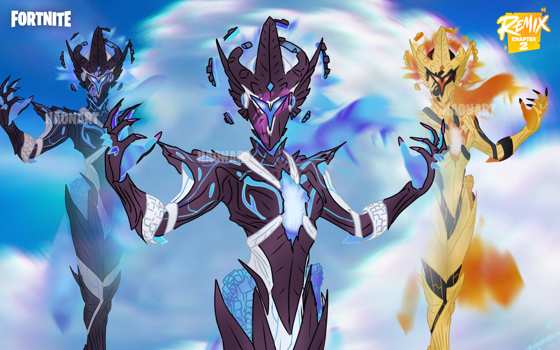 HaonArt - Fortnite Skin Concept | The Monarch