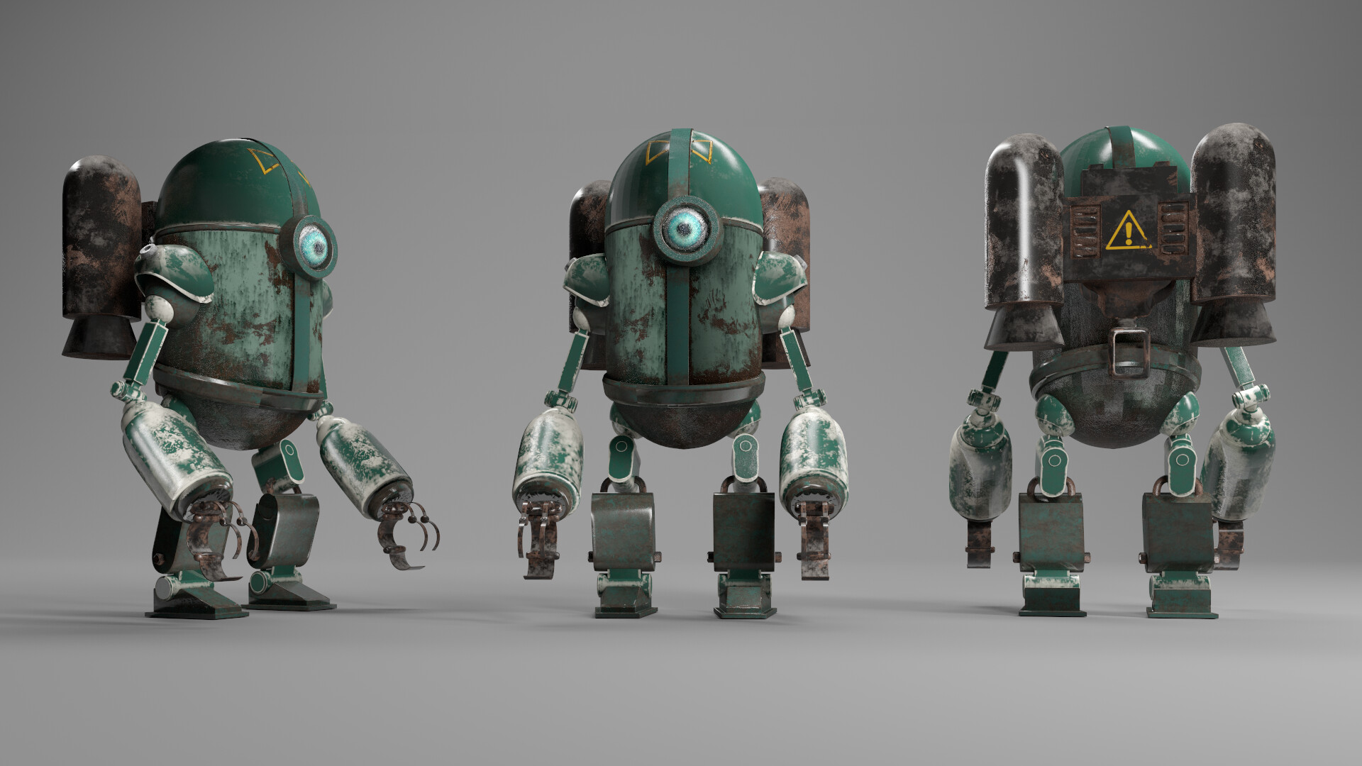 ArtStation - RUSTED ROBOT