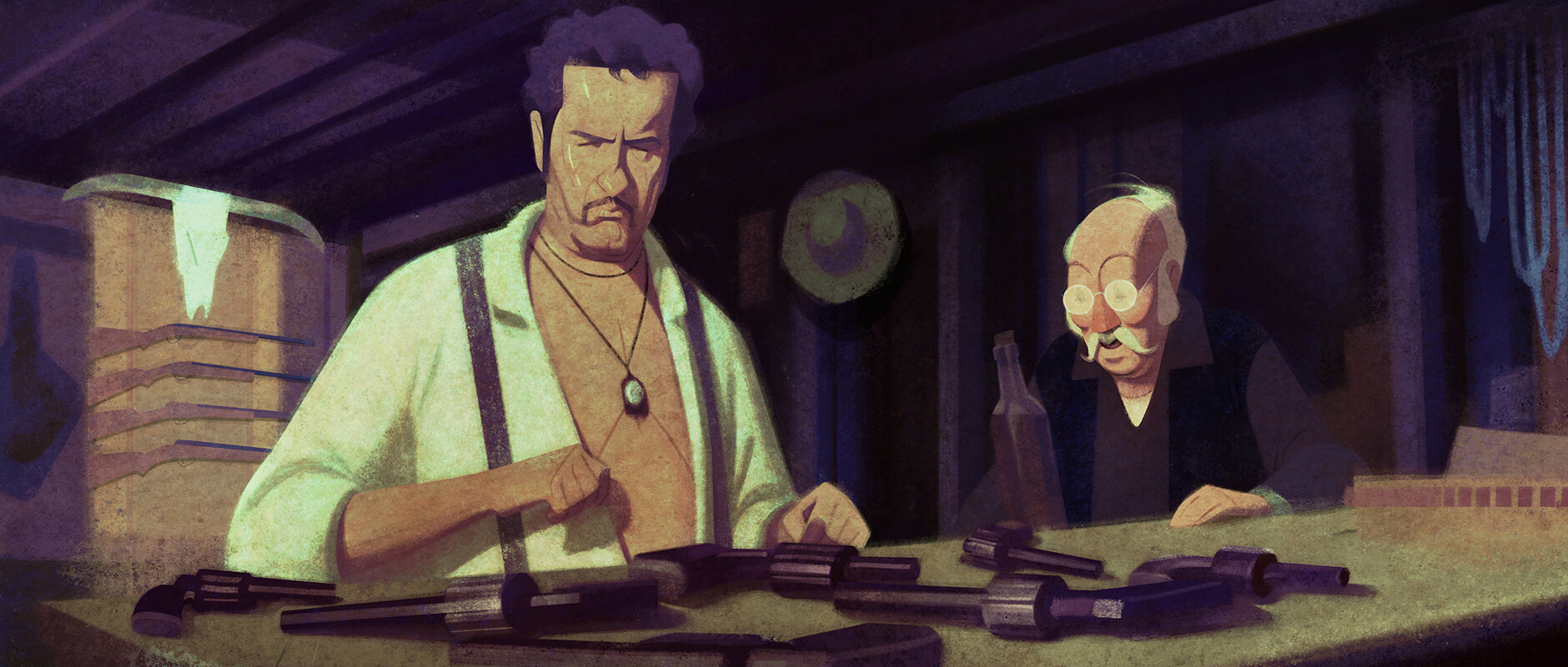 Sukanto Debnath - Tuco in the Gun Shop