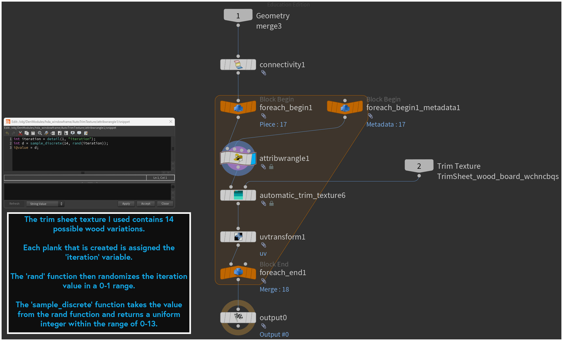 Caden Loll - Trim Sheet UV Tool - UE5 x Houdini Engine