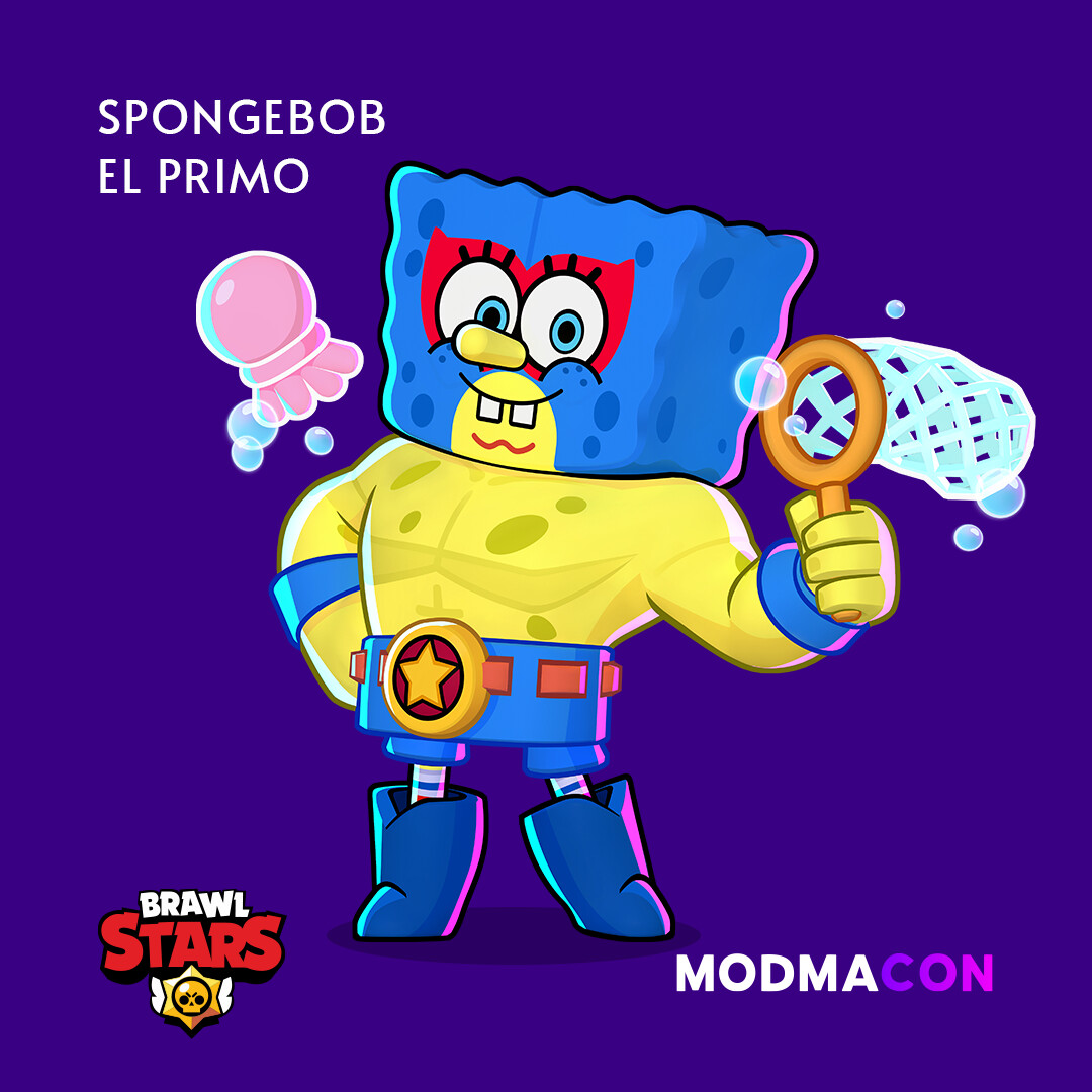 ArtStation - SPONGEBOB EL PRIMO: BRAWL STARS