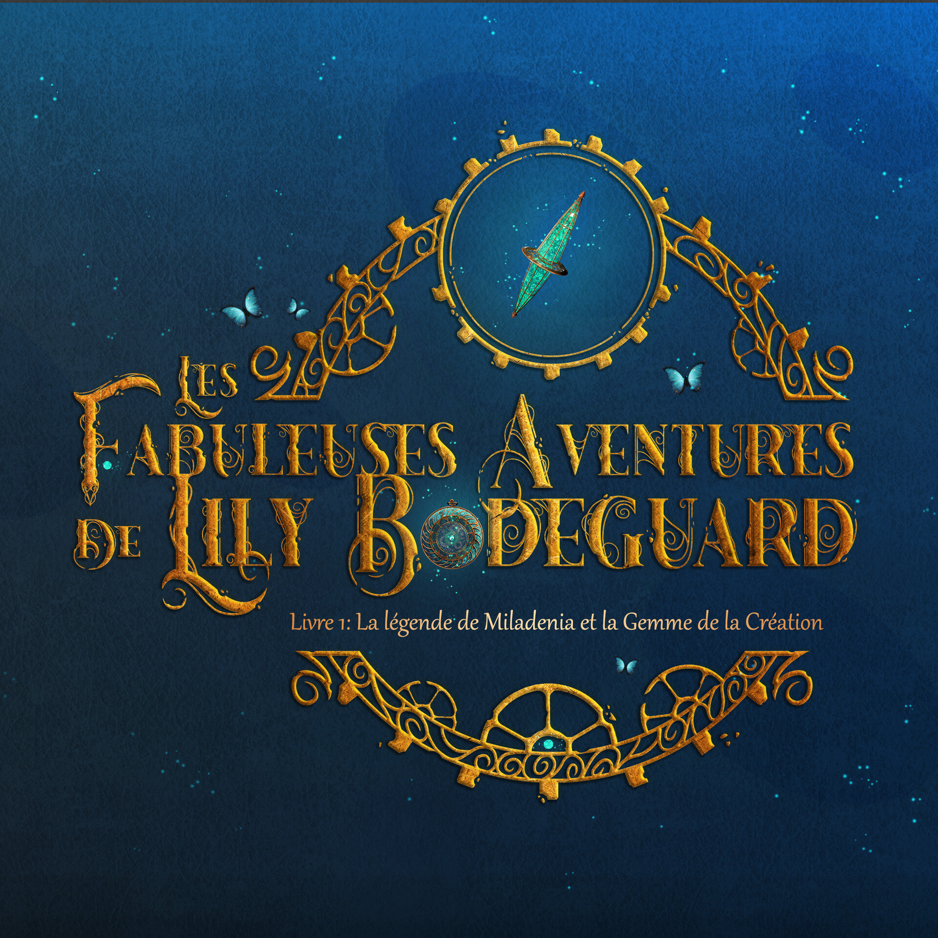 ArtStation - Les Fabuleuses Aventures de Lily Bodeguard - Design Logo