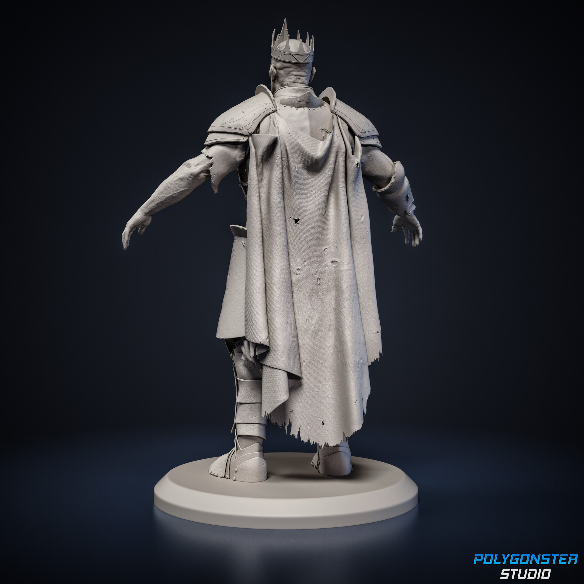 Polygonster Studio - Death knight