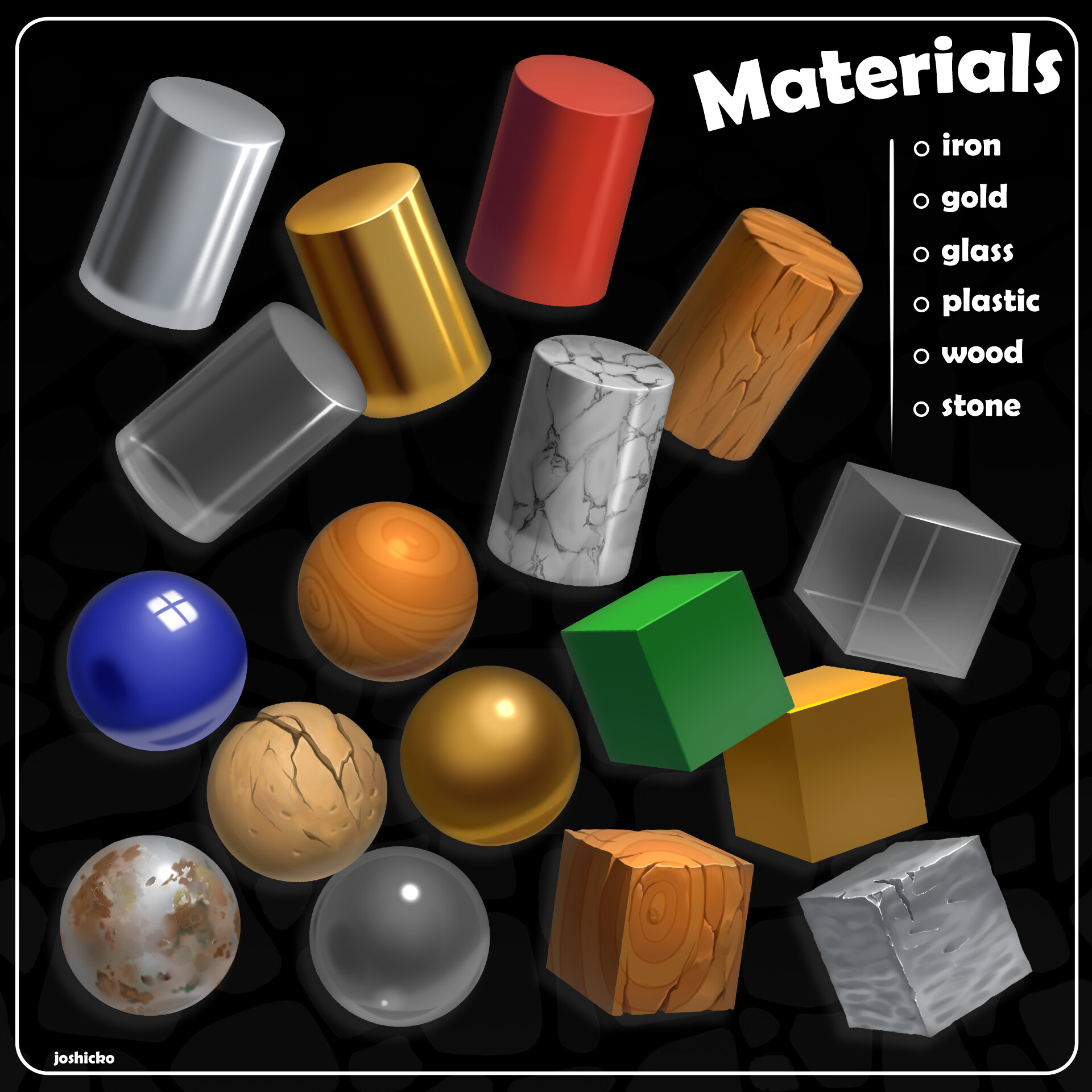 ArtStation - materials