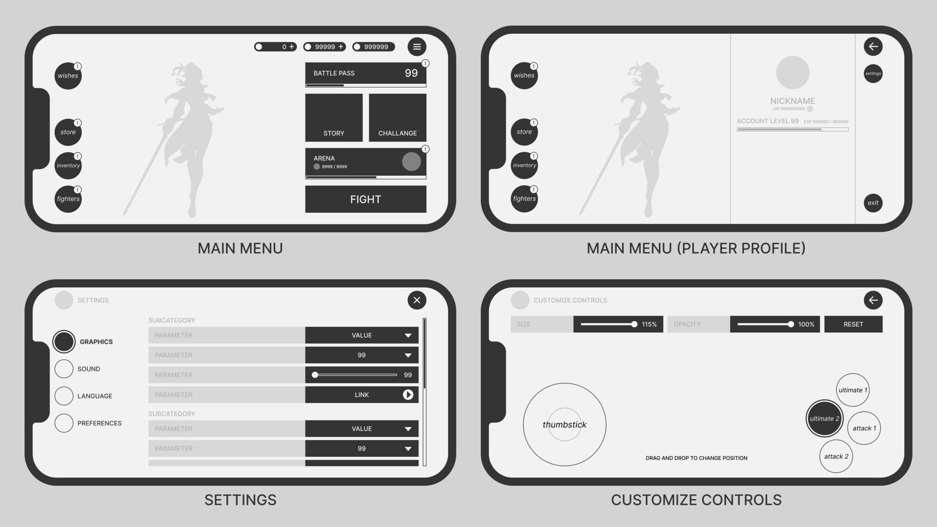 Ritvars Bleive - [UX Design] Genshin Arena