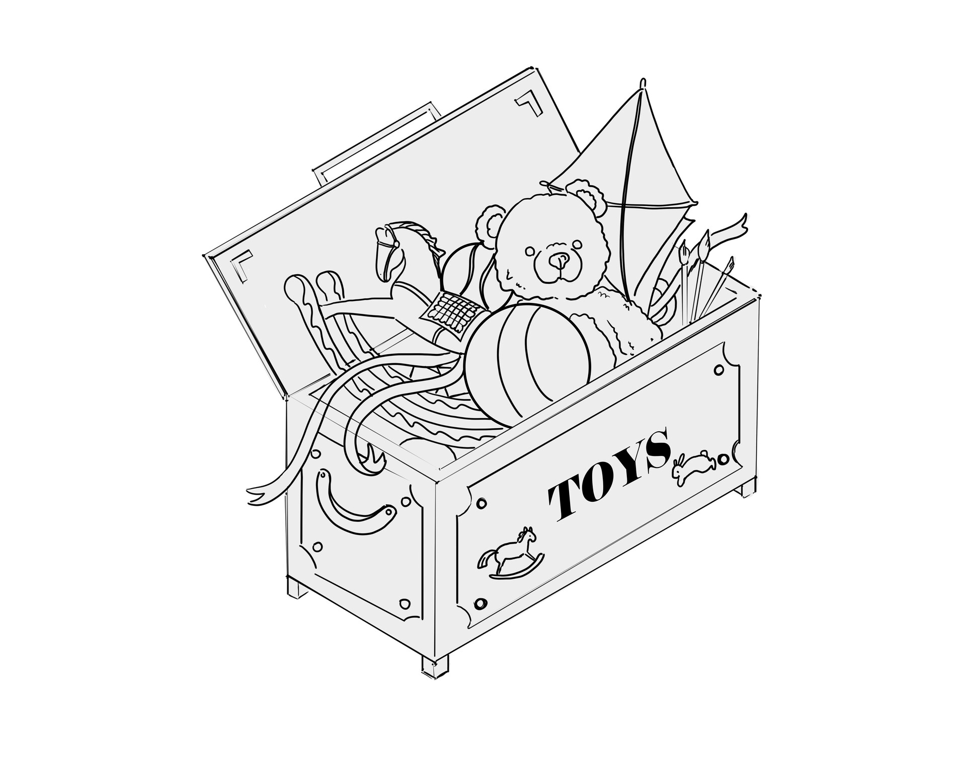 ArtStation - Assignment 2: Prop or Vehicle Sketches