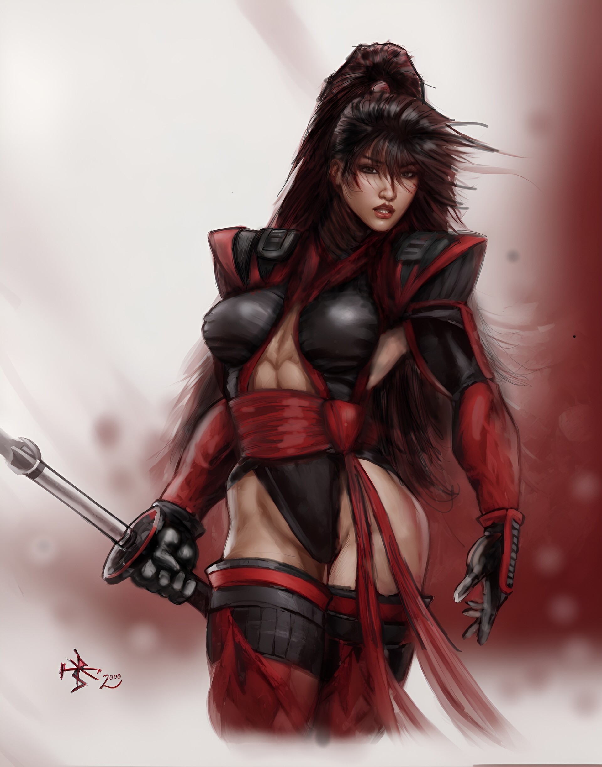 ArtStation - Nin Original Art by RJD