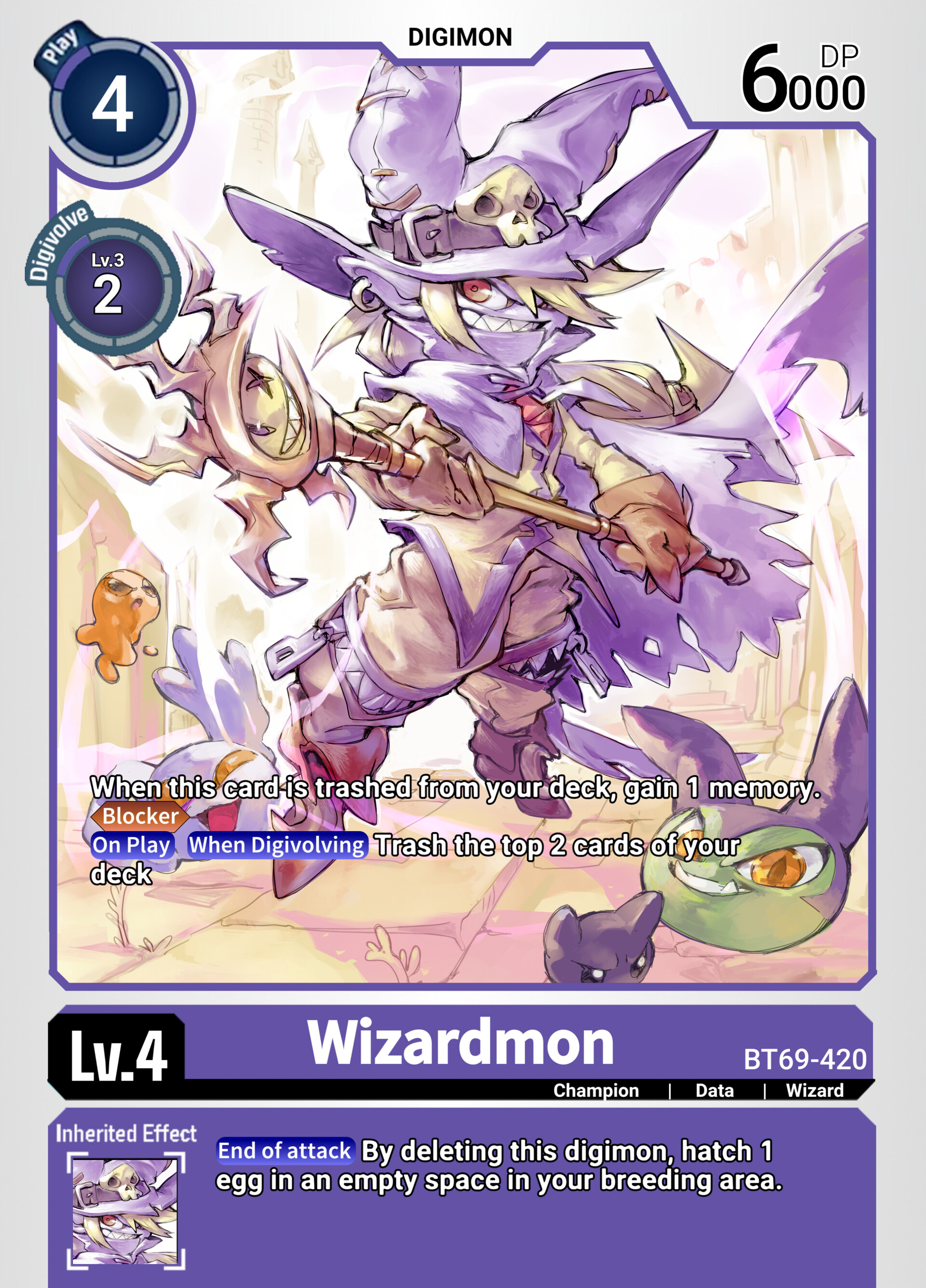 wizardmon hd wallpaper