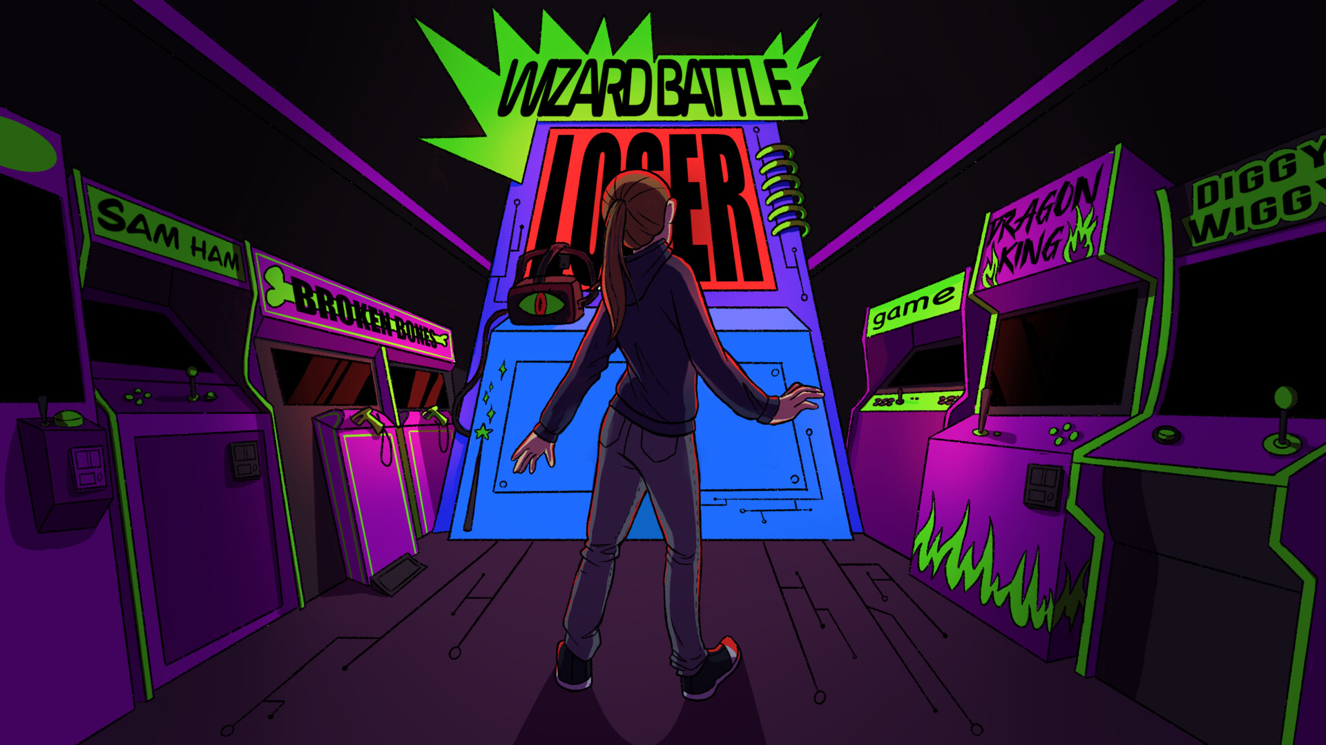 ArtStation - Wizard Battle