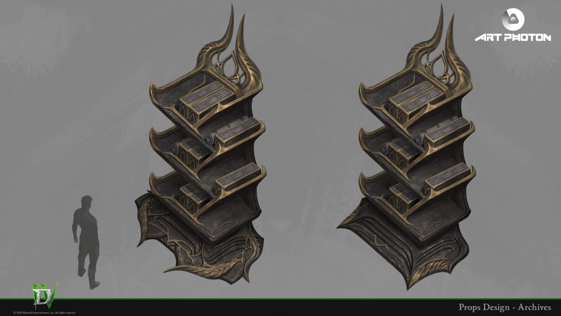 Art Photon Studio - Diablo IV: Props Design & Carvings