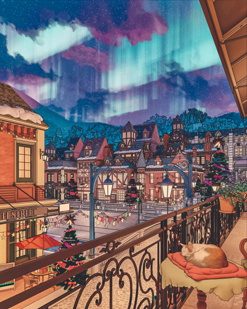 Omorphia Visual - My favorite color is christmas light 🎄