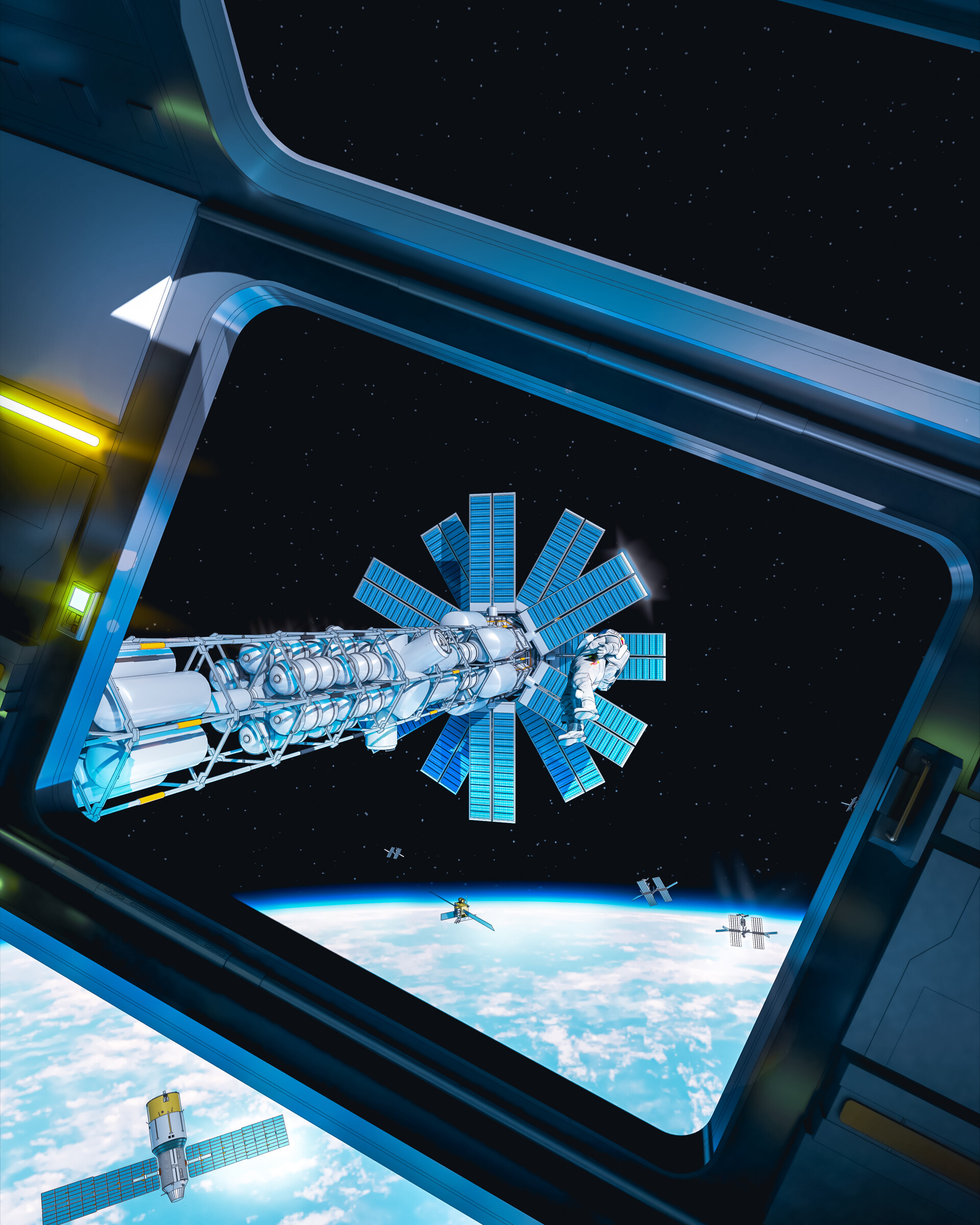 ArtStation - Outer space