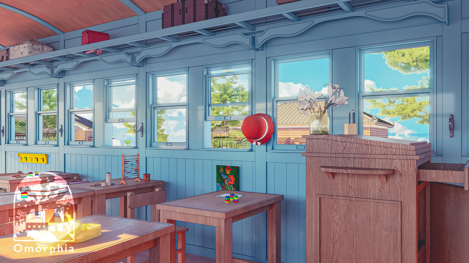 Omorphia Visual - Totto Chan classroom 🚃