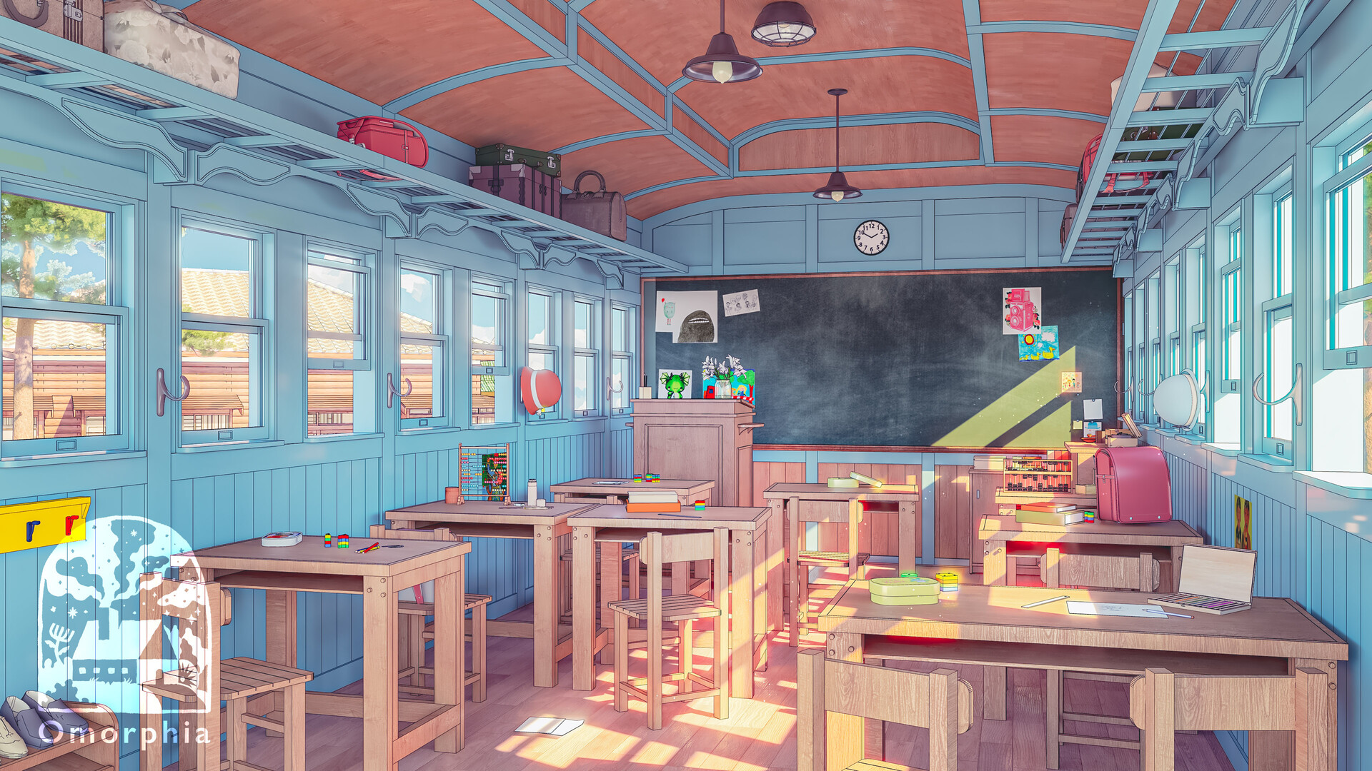 Omorphia Visual - Totto Chan classroom 🚃