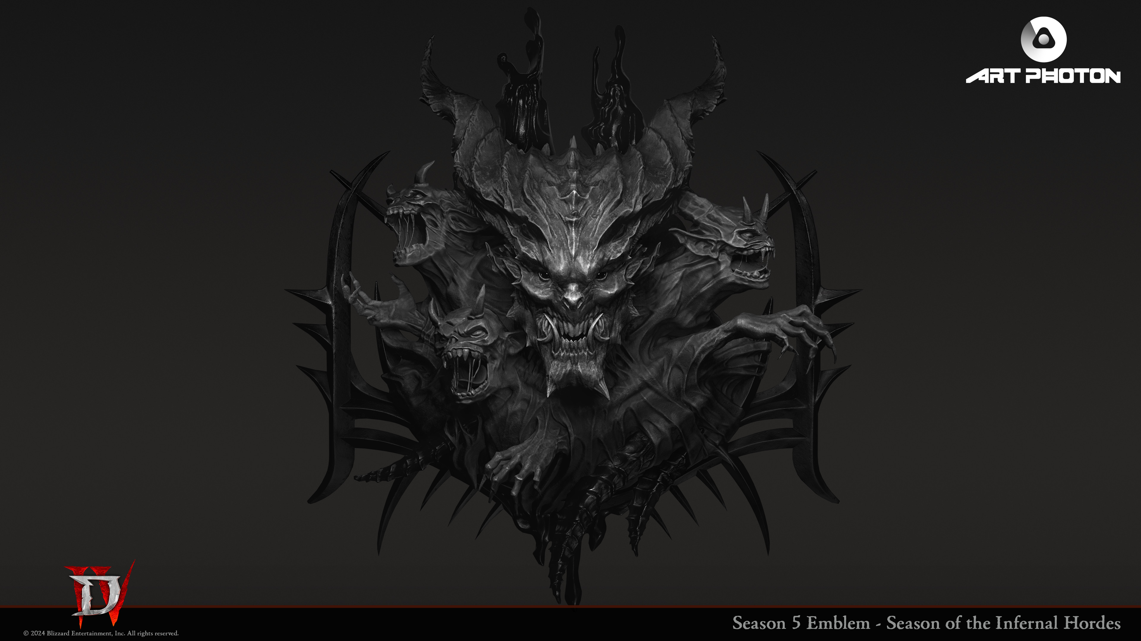 Art Photon Studio - Diablo IV: Season 5 Emblem - Season of the Infernal ...