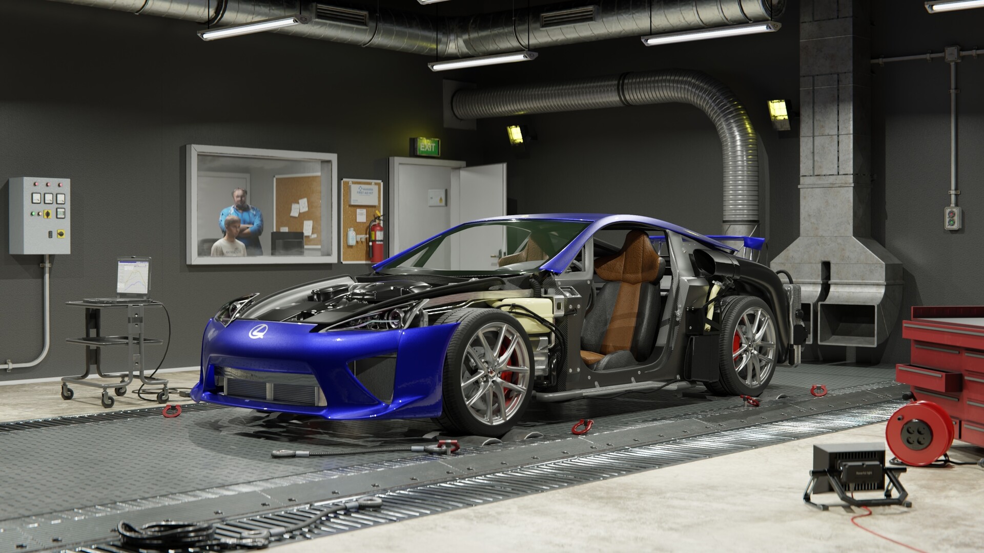 ArtStation - Lexus LFA (WIP)