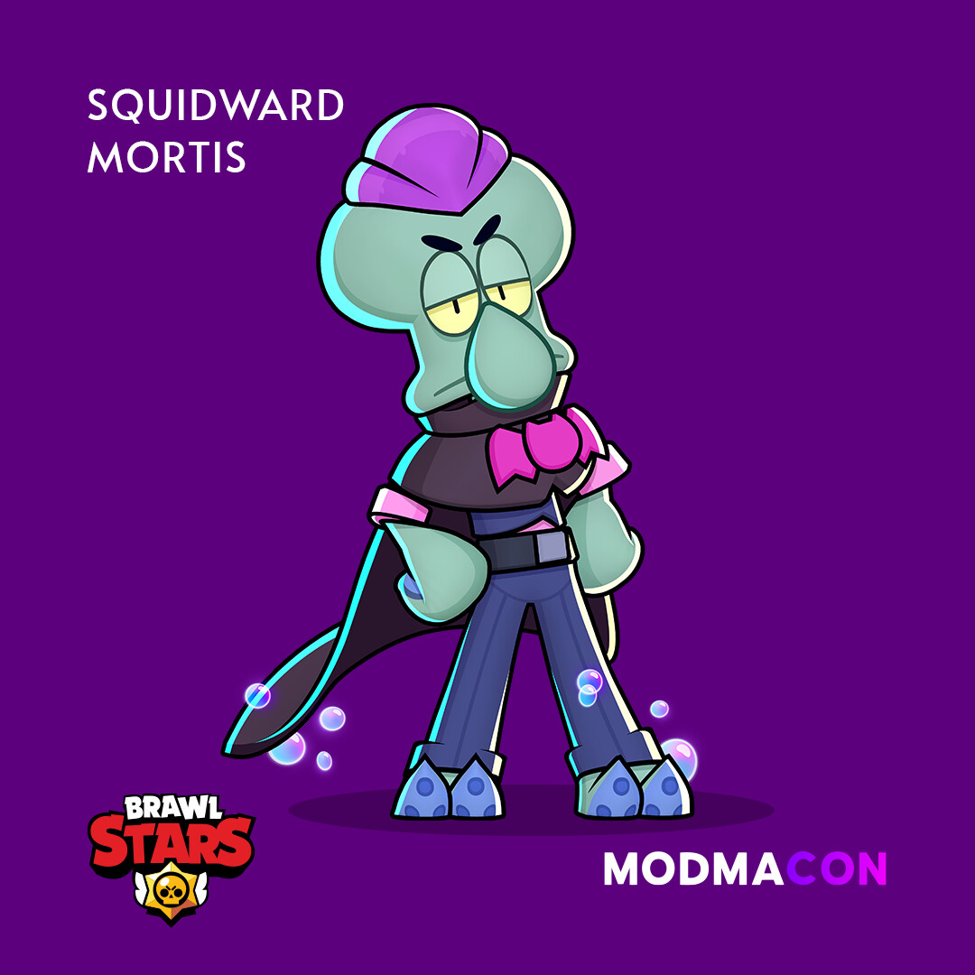 ArtStation - SQUIDWARD MORTIS: BRAWL STARS