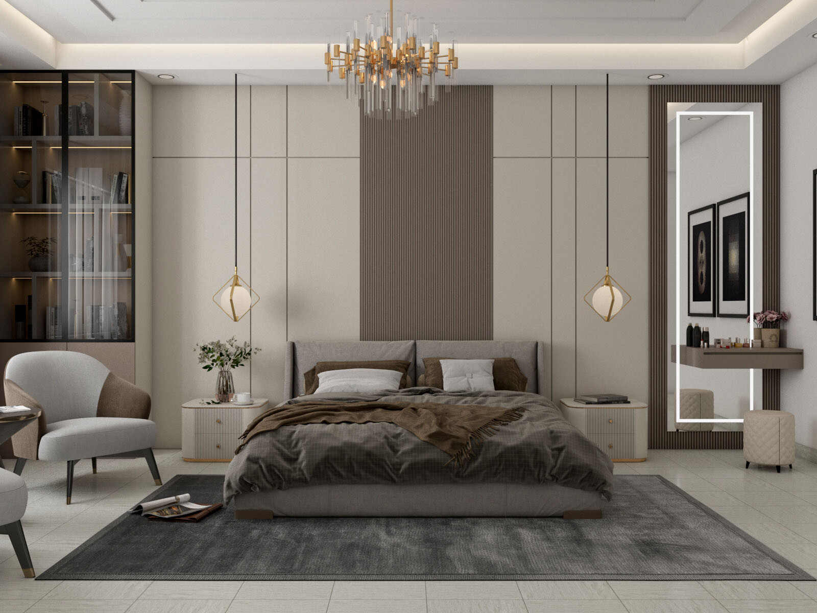 ArtStation - Bedroom Interior