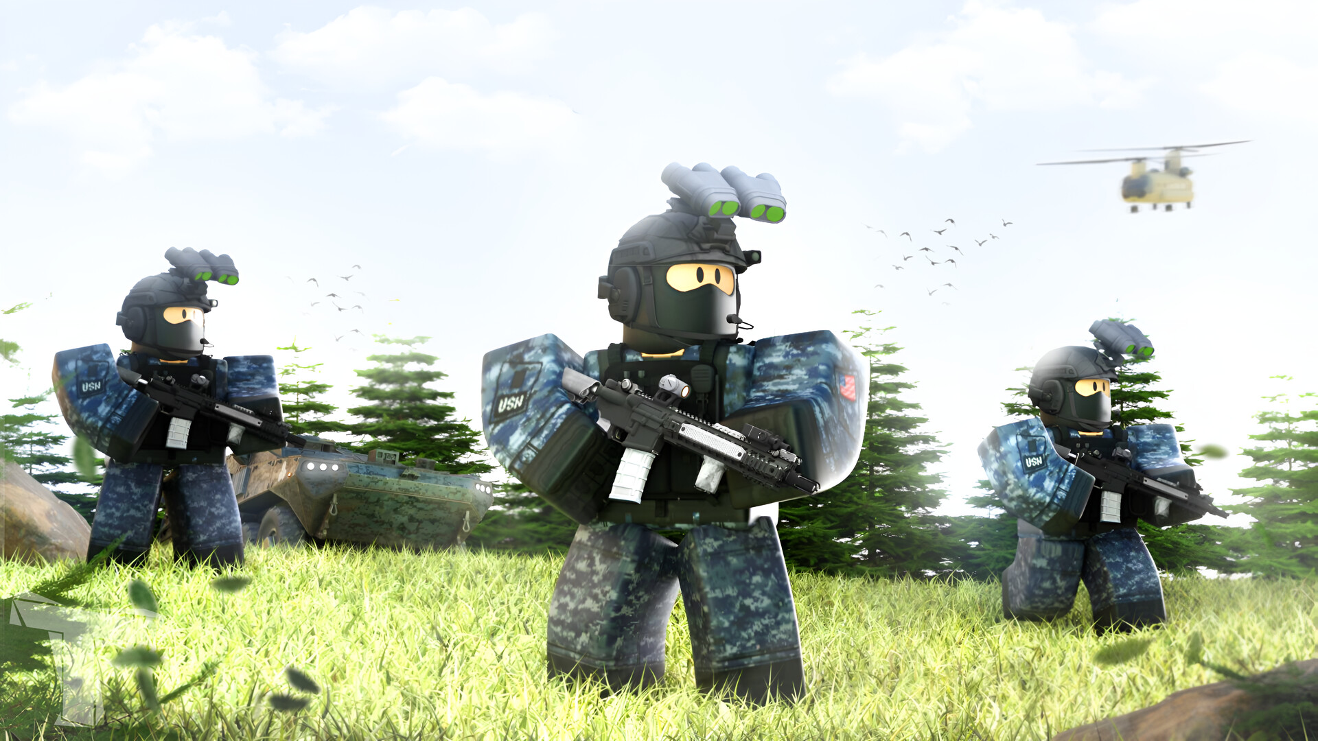 ArtStation - Roblox military GFX
