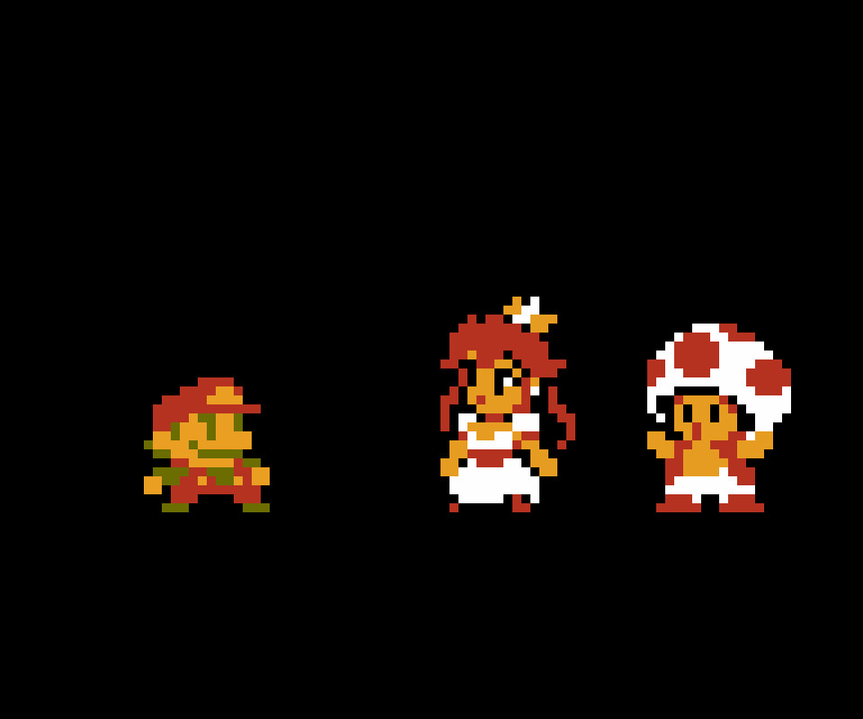 ArtStation - NES Peach Redraw Party