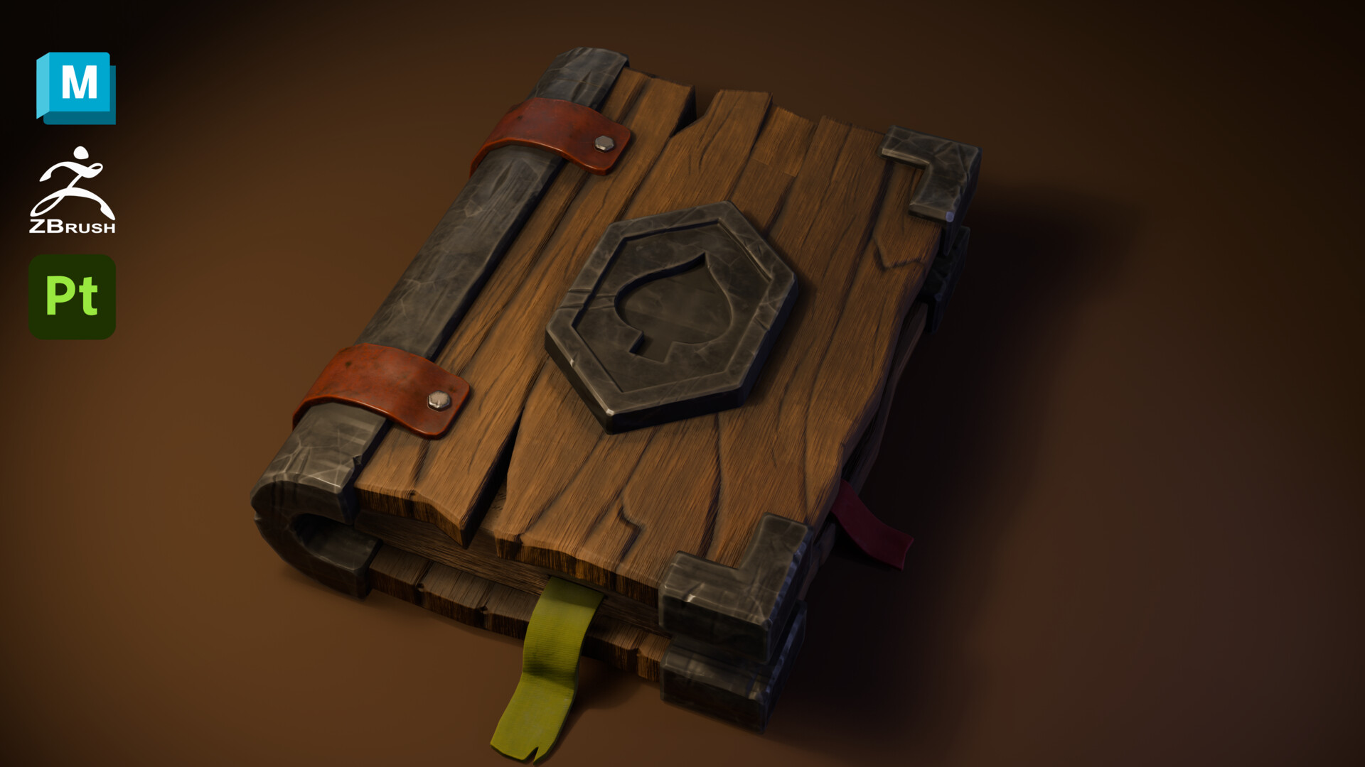 ArtStation - 3D Book
