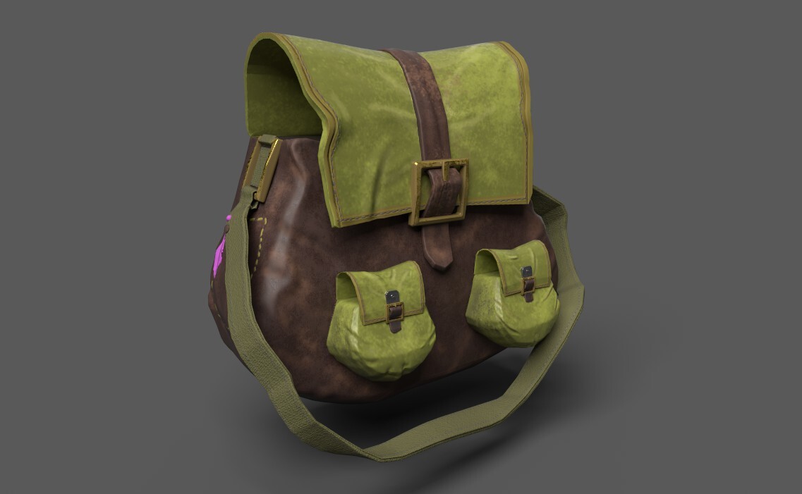 ArtStation - Stylized Bag
